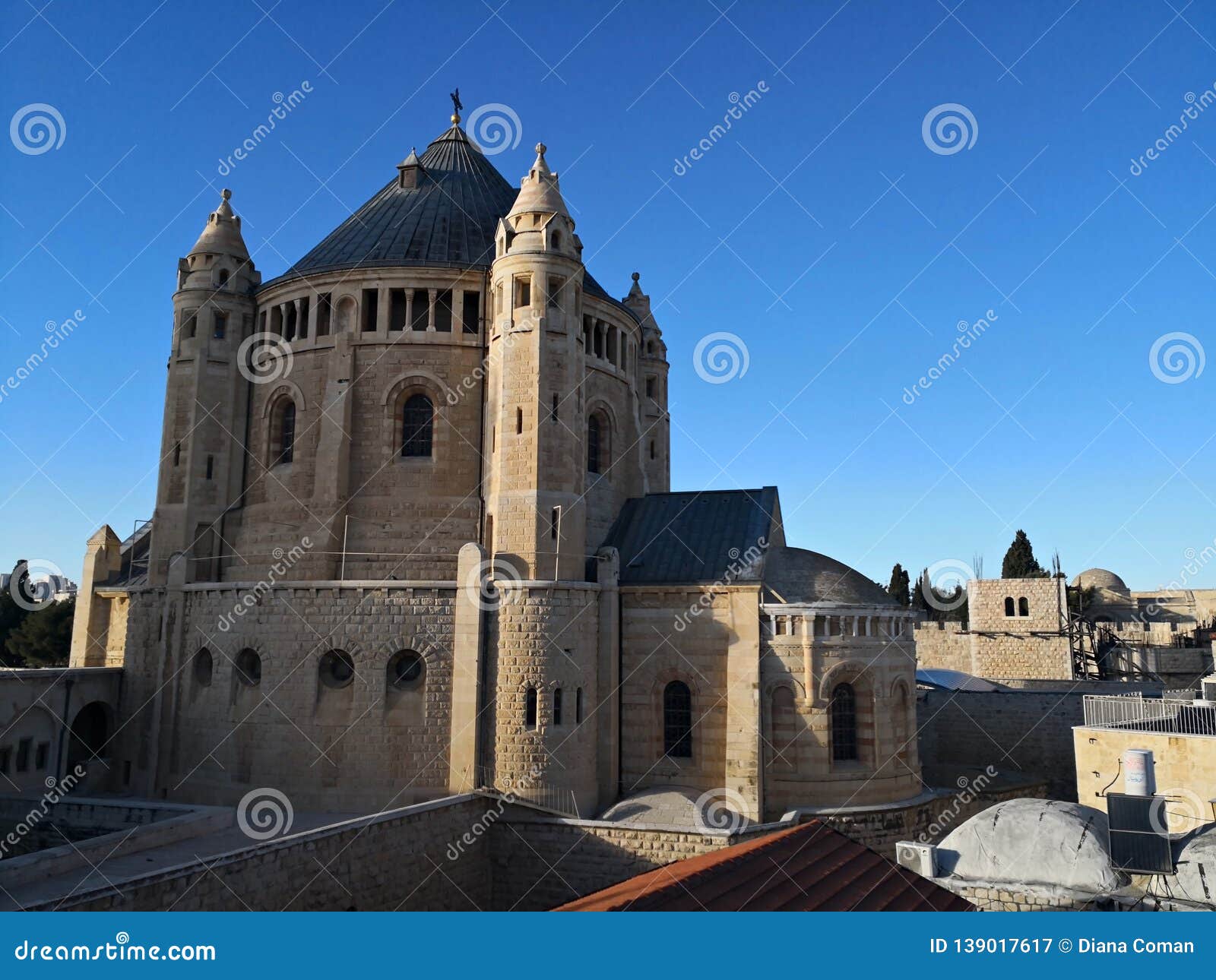 Franciscan Monastery in Jerusalem, Israel Stock Image - Image of ...