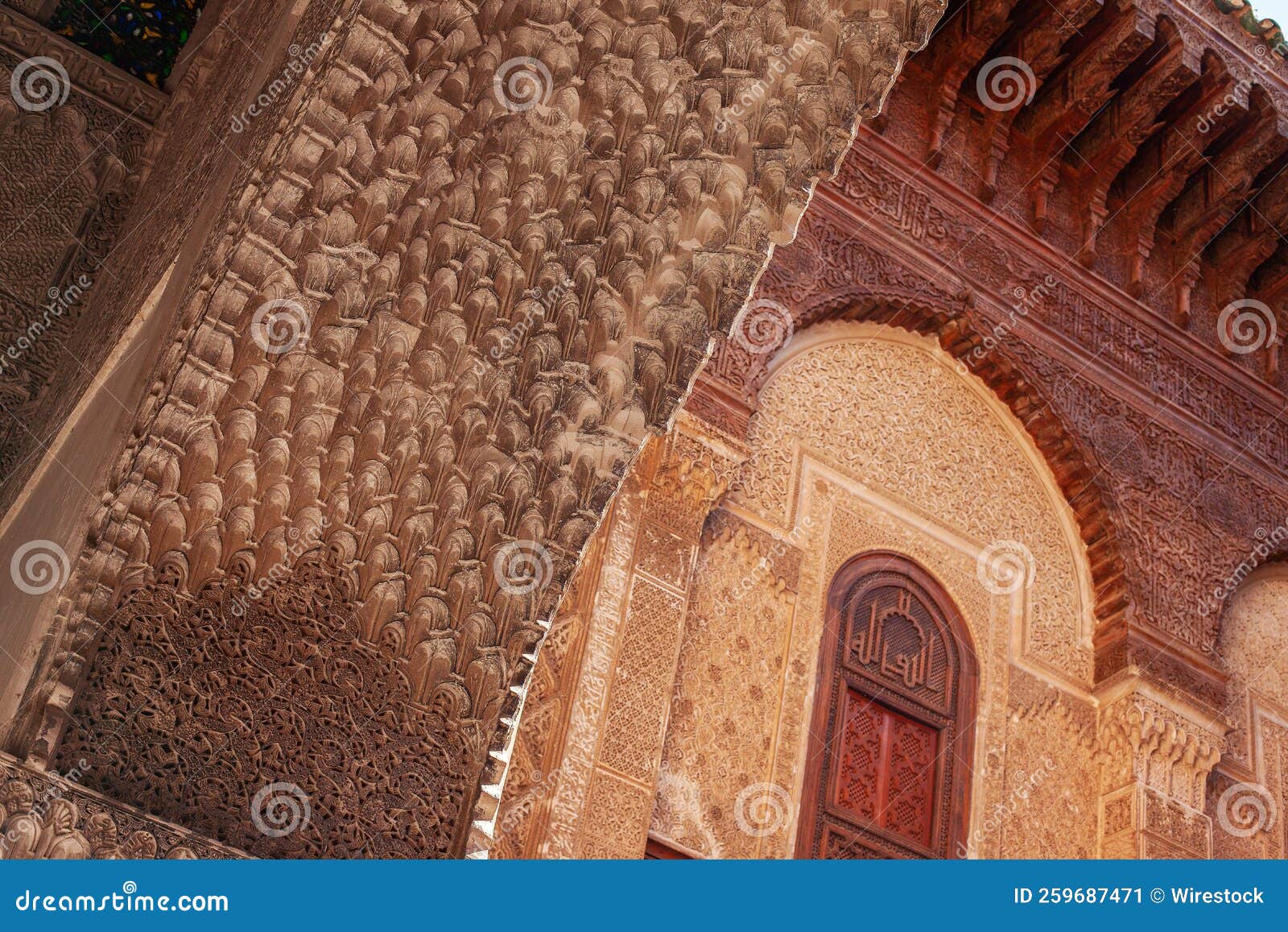 Architectural Details of Historic Constructions in Morocco Editorial ...