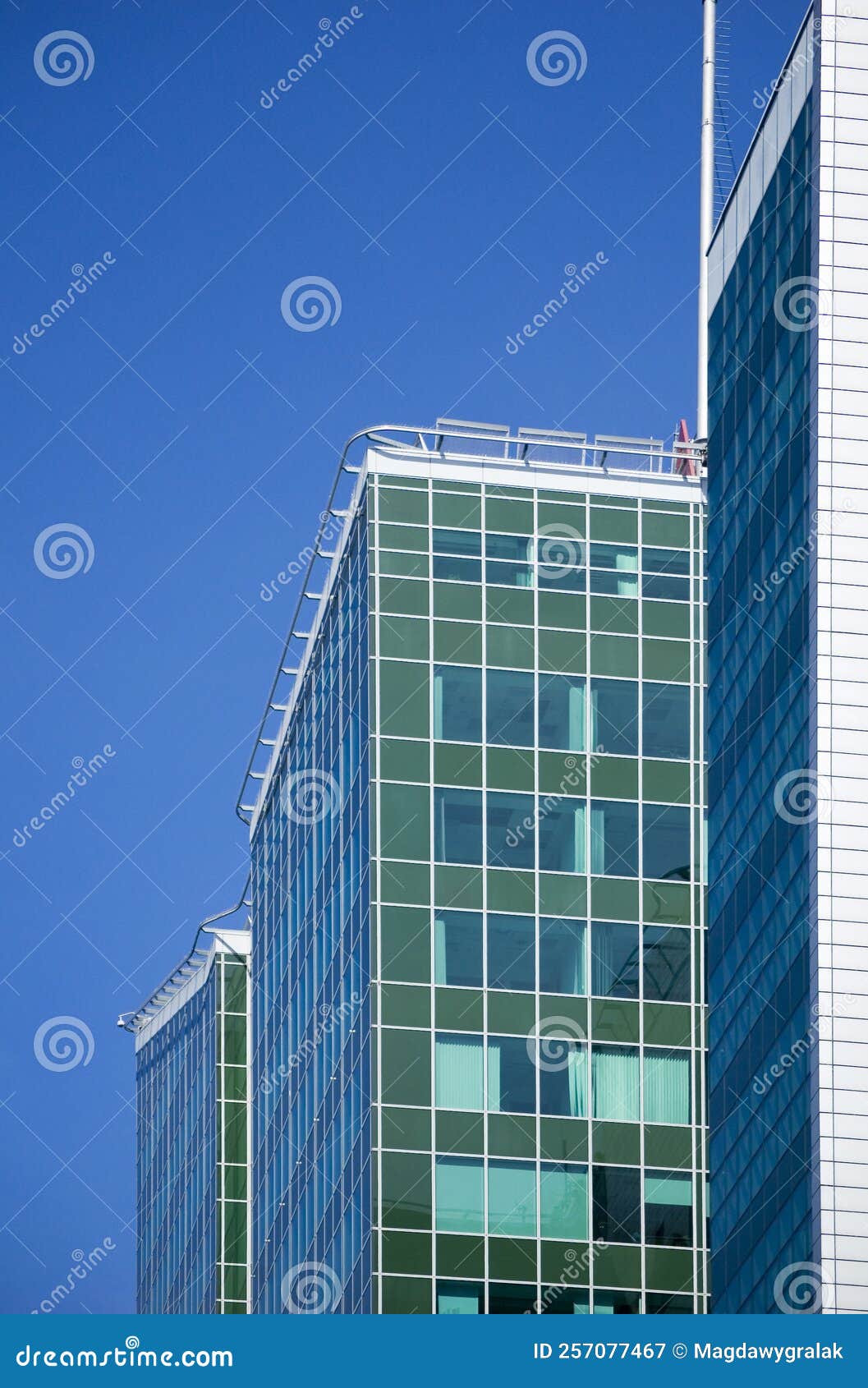 Architectural Details of Modern Office Building. Stock Image - Image of ...
