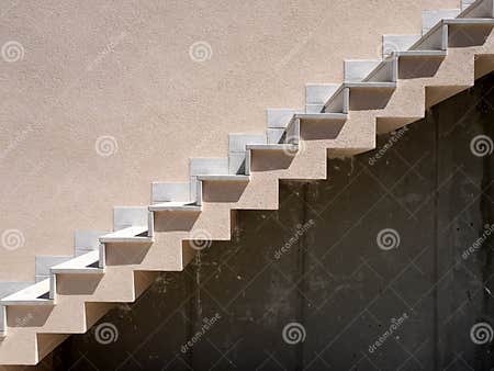 Staircase side view stock photo. Image of background - 99304186