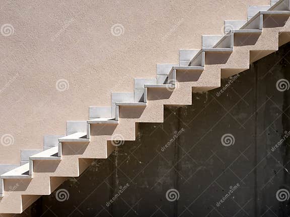 Staircase side view stock photo. Image of background - 99304186