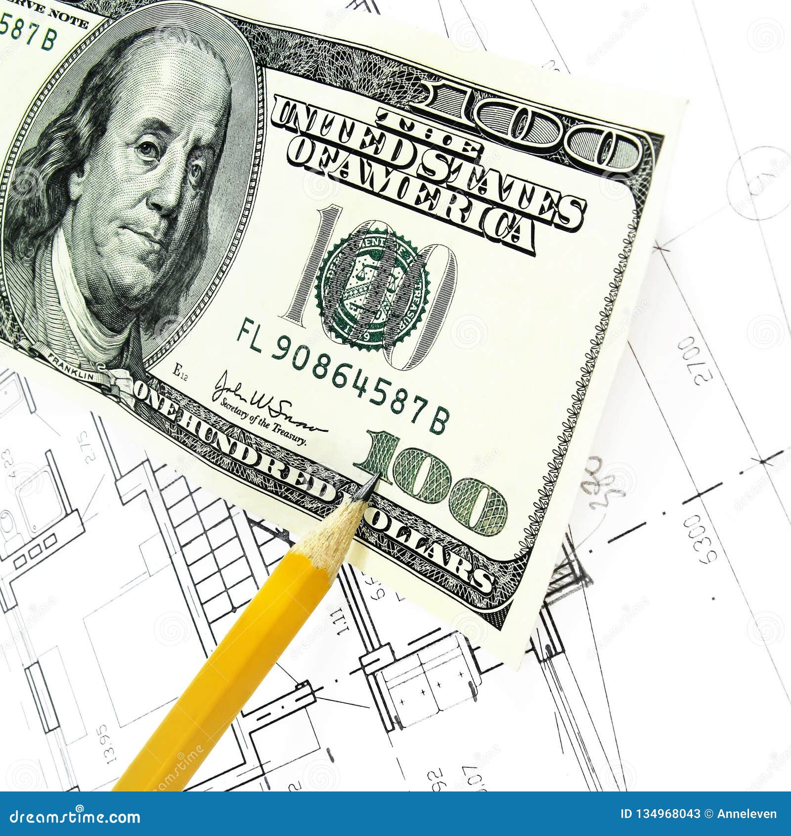 Architectural Drawing Plan of House Project - Architecture, Engineering ...