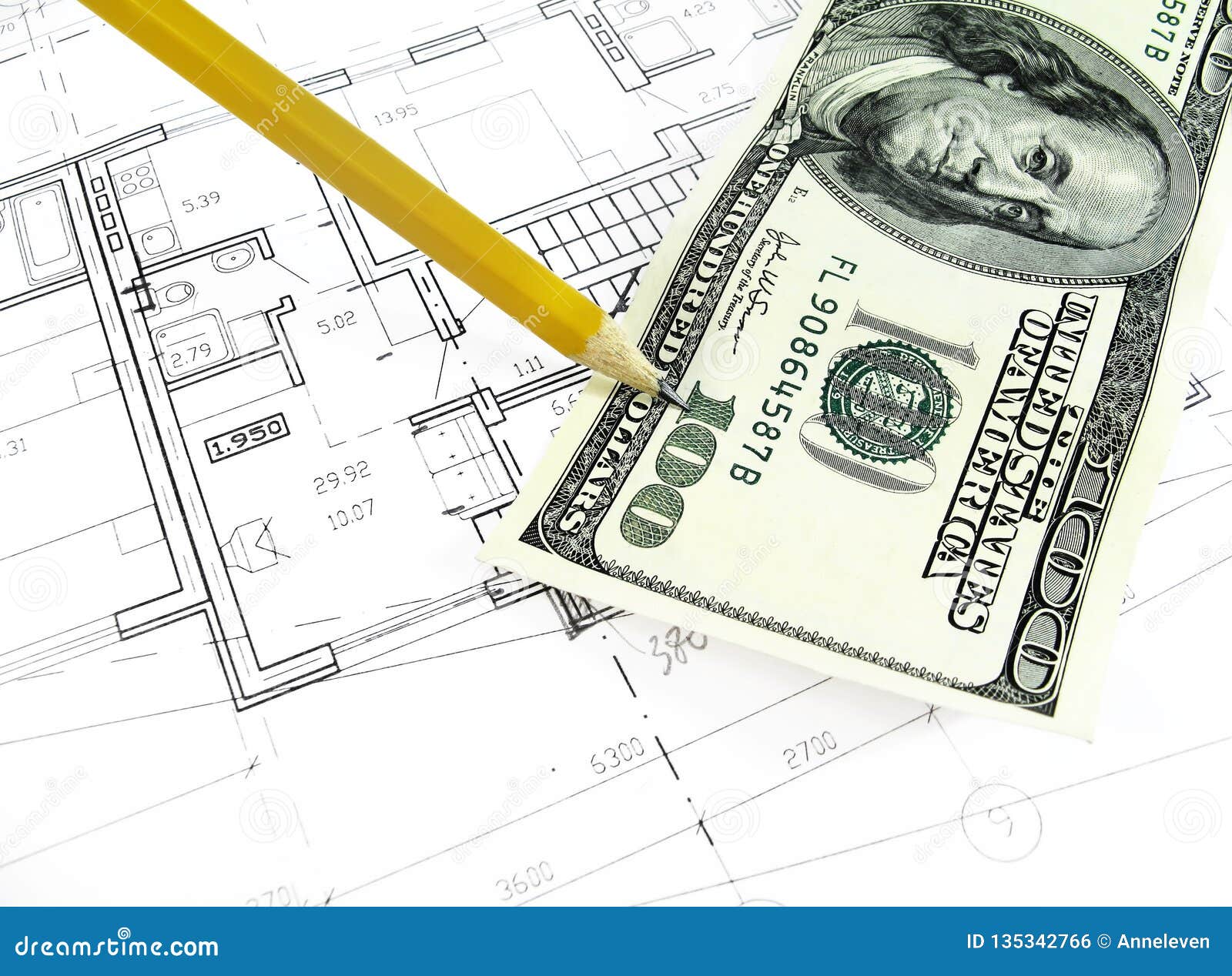 Architectural Drawing Plan of House Project - Architecture, Engineering ...