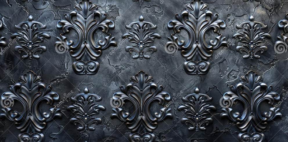 Architectural Elegance. Textured, Embossed, and Patterned with a Raised ...