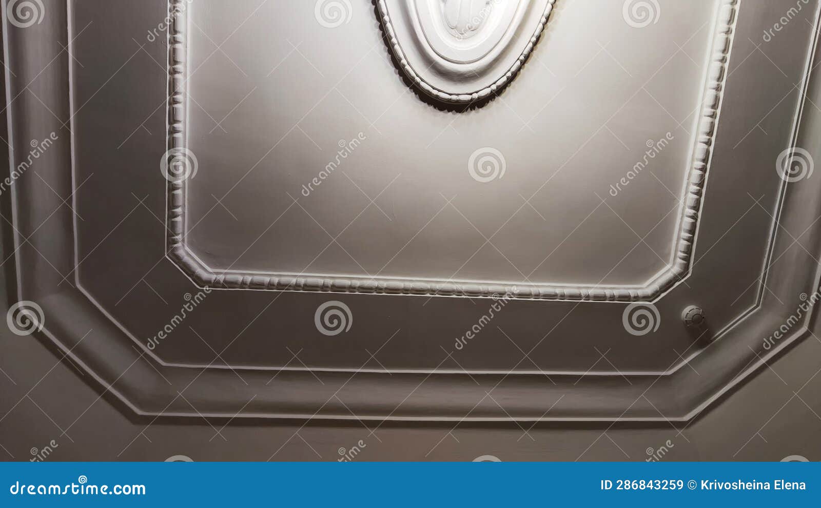 The Architectural Element is a Square Geometric Stucco on a White ...