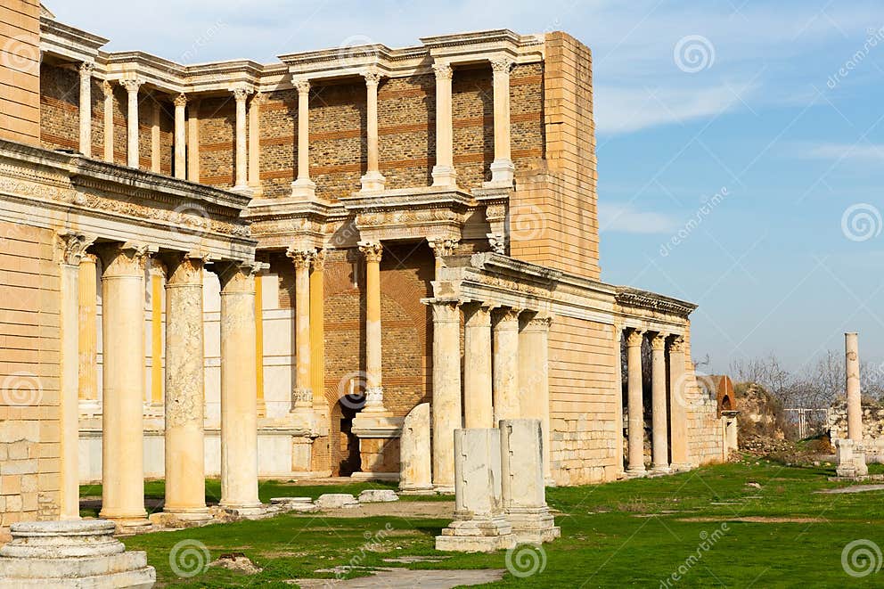 Architectural Elements of Bath Gymnasium Complex of Sardis, Turkey ...