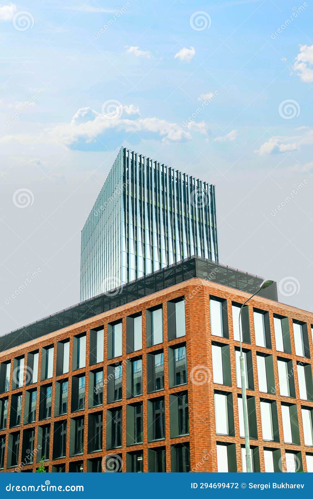 Architectural Elements of the Building Against the Background of the ...