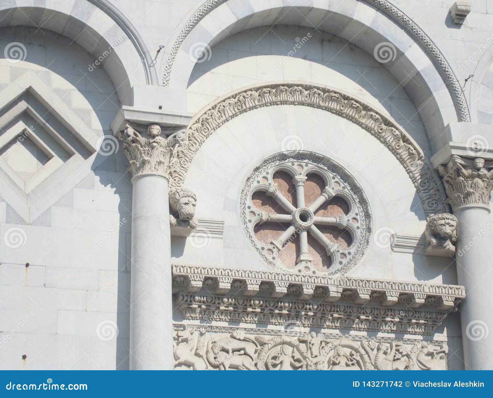 Architectural Elements of Decorating Buildings Stock Photo - Image of ...