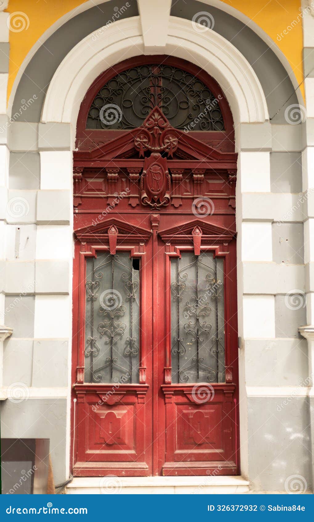 Architectural Elements, Doors of a Building Stock Photo - Image of ...