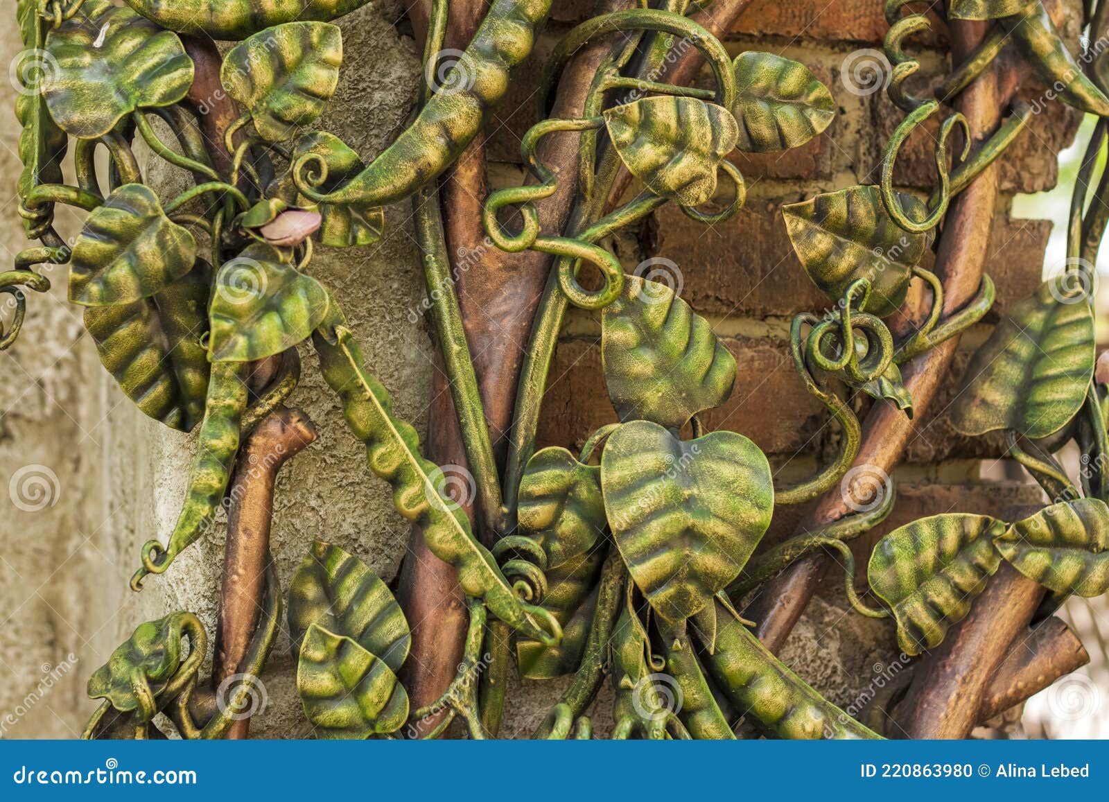 Architectural Elements of the Wall. Close-up Background Stock Photo ...