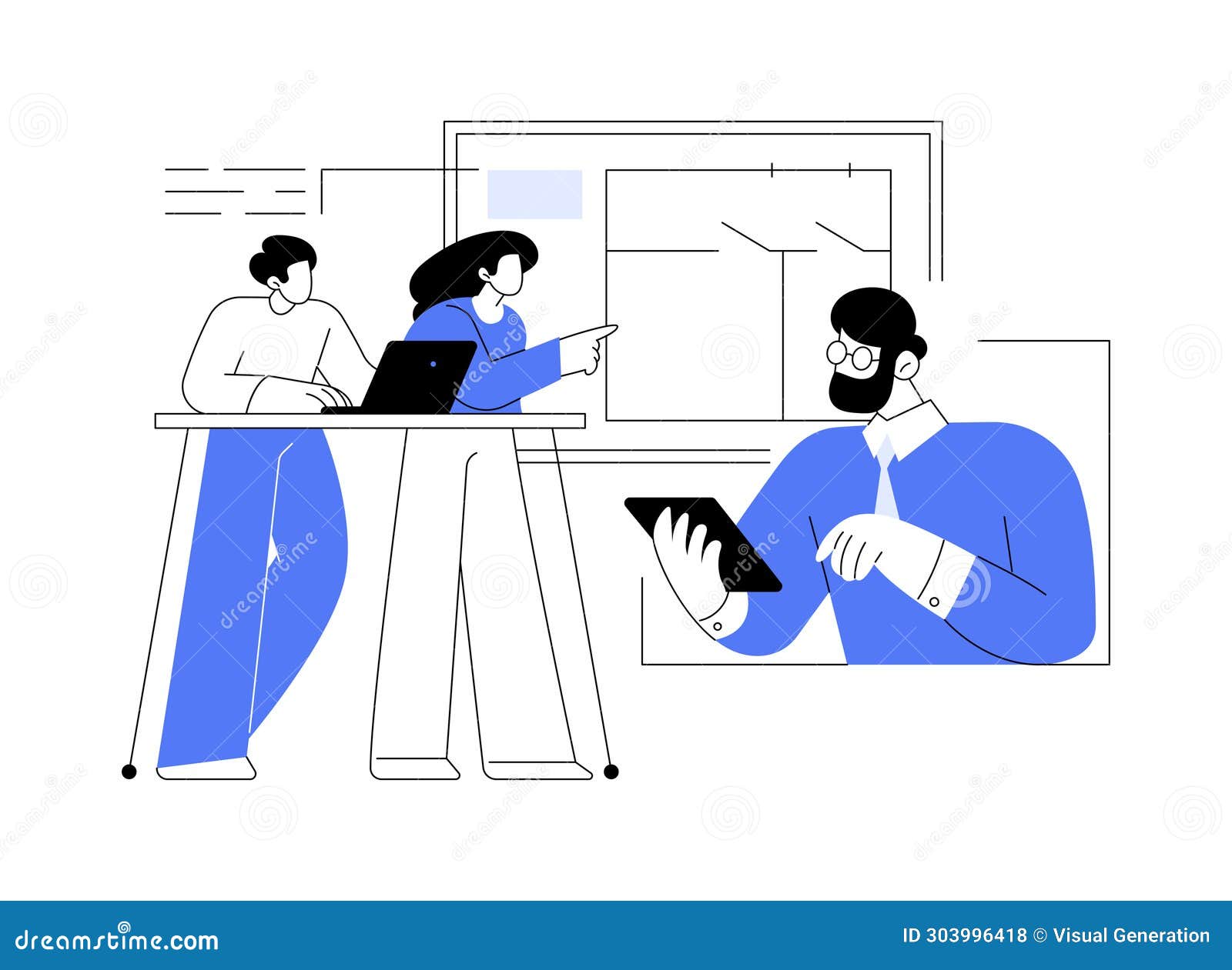 Architectural and Engineering Isolated Cartoon Vector Illustrations ...