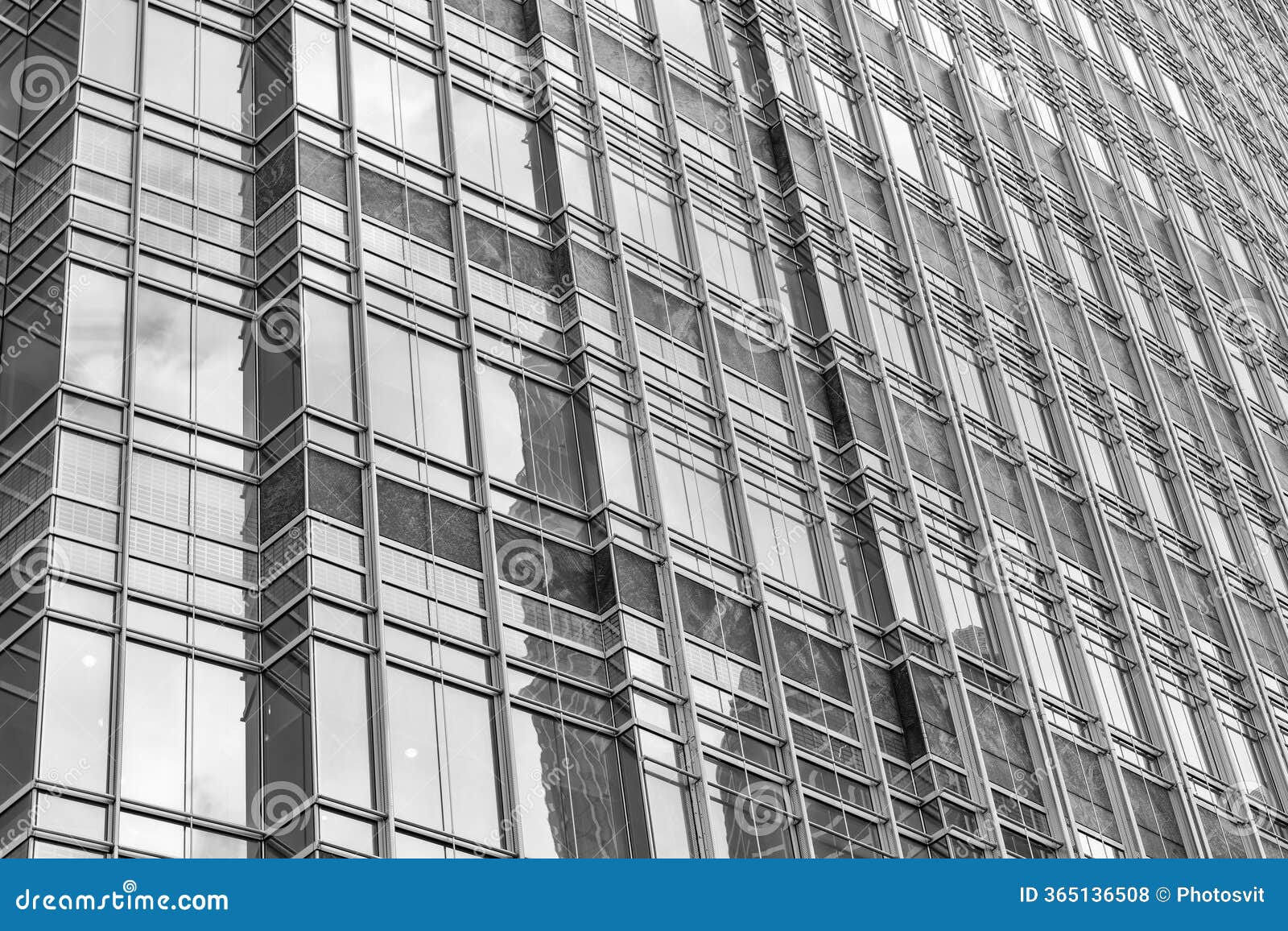 Architectural Exterior Detail. Structural Exterior Fragment. Modern Apartment Building ...