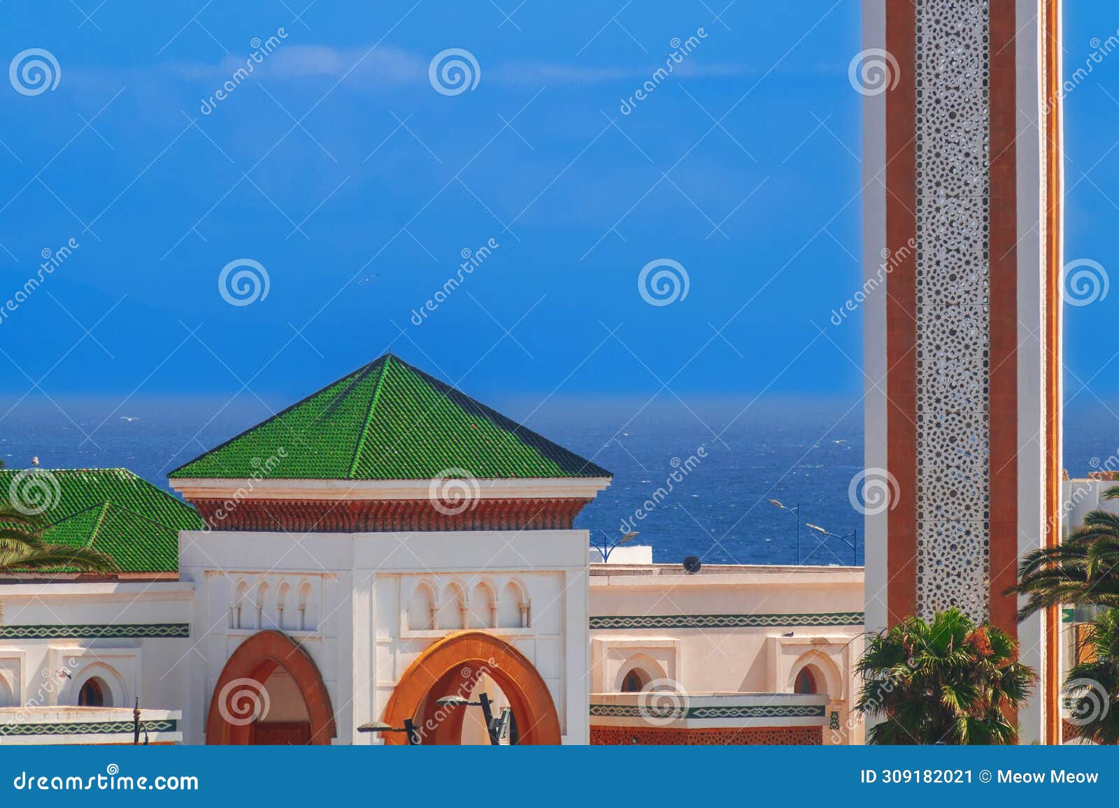 Architectural Features Of Moroccan Mosques In The Form Of Different ...