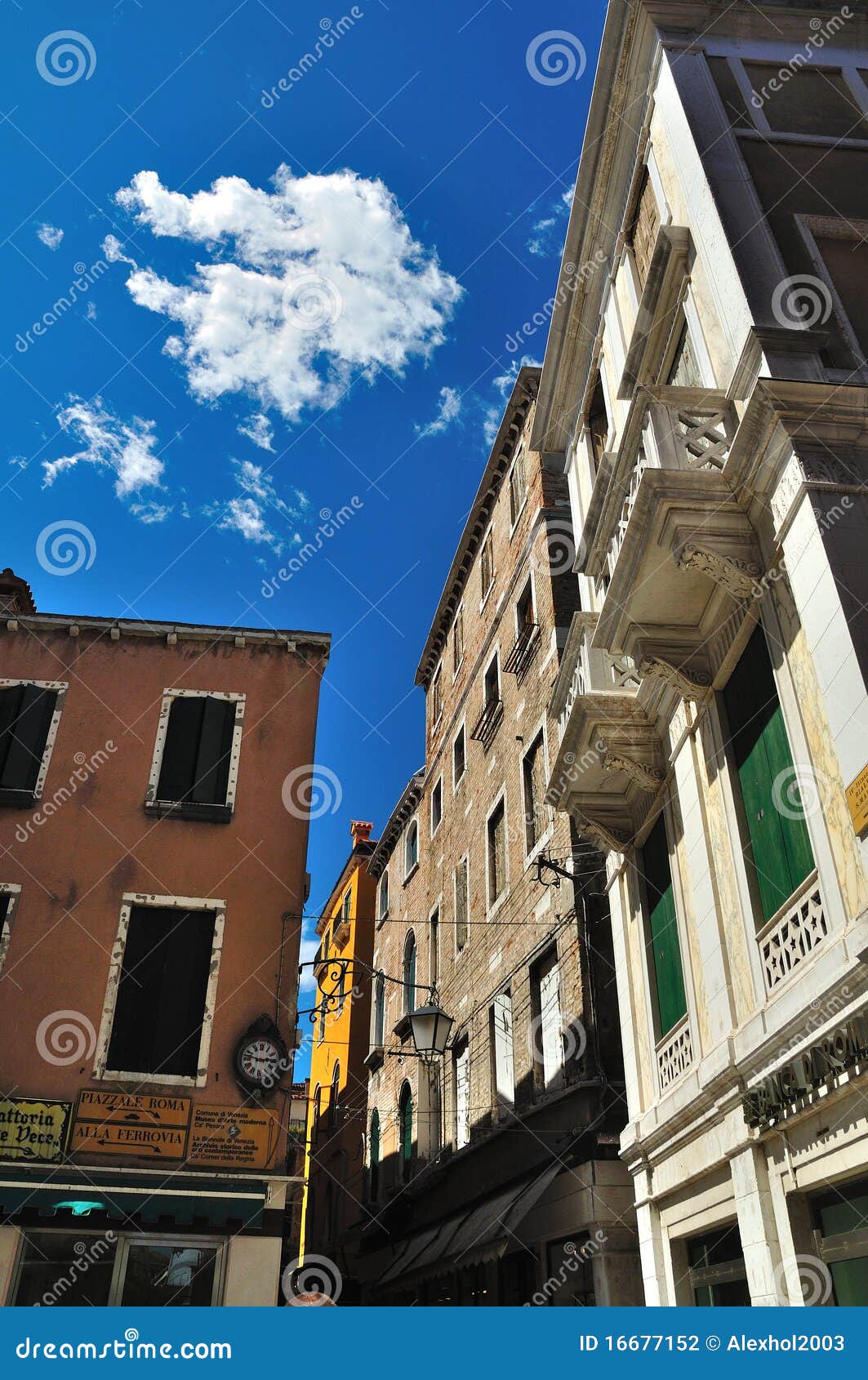 Architectural Fragments from Buildings in Venice Stock Photo - Image of ...