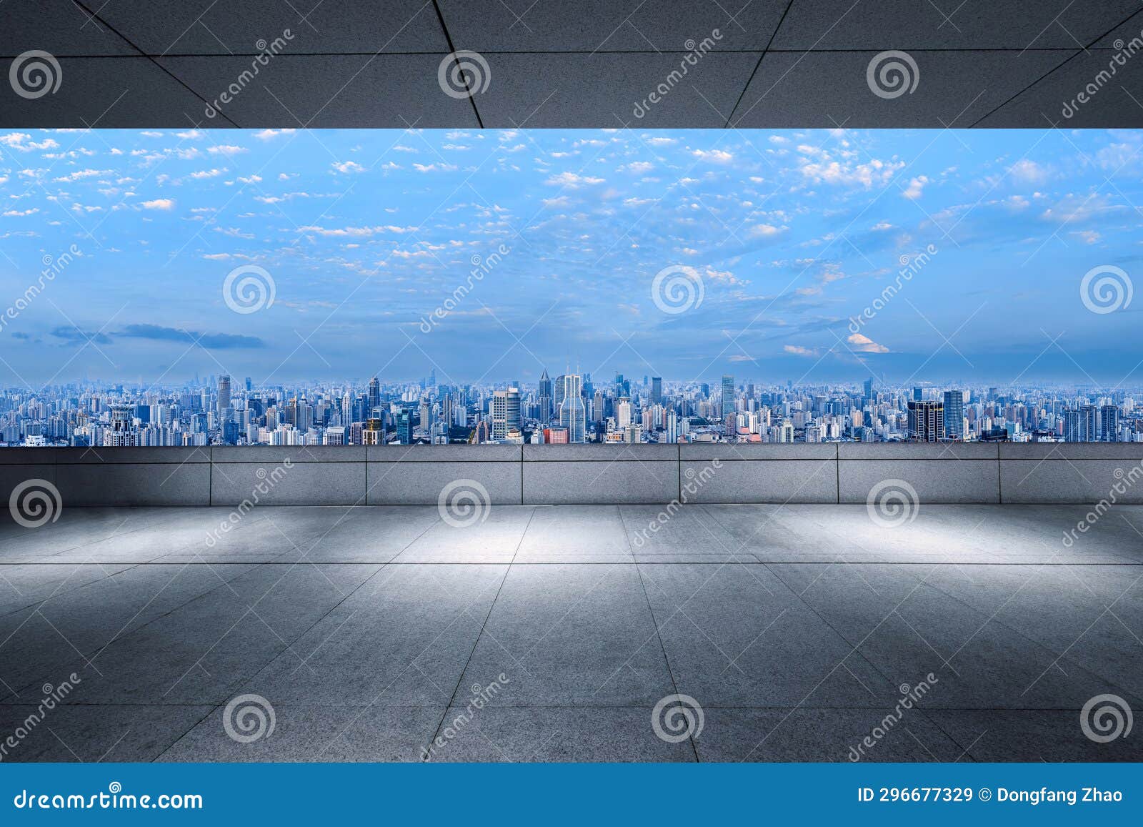 Architectural Frame and City Skyline Stock Image - Image of exterior ...