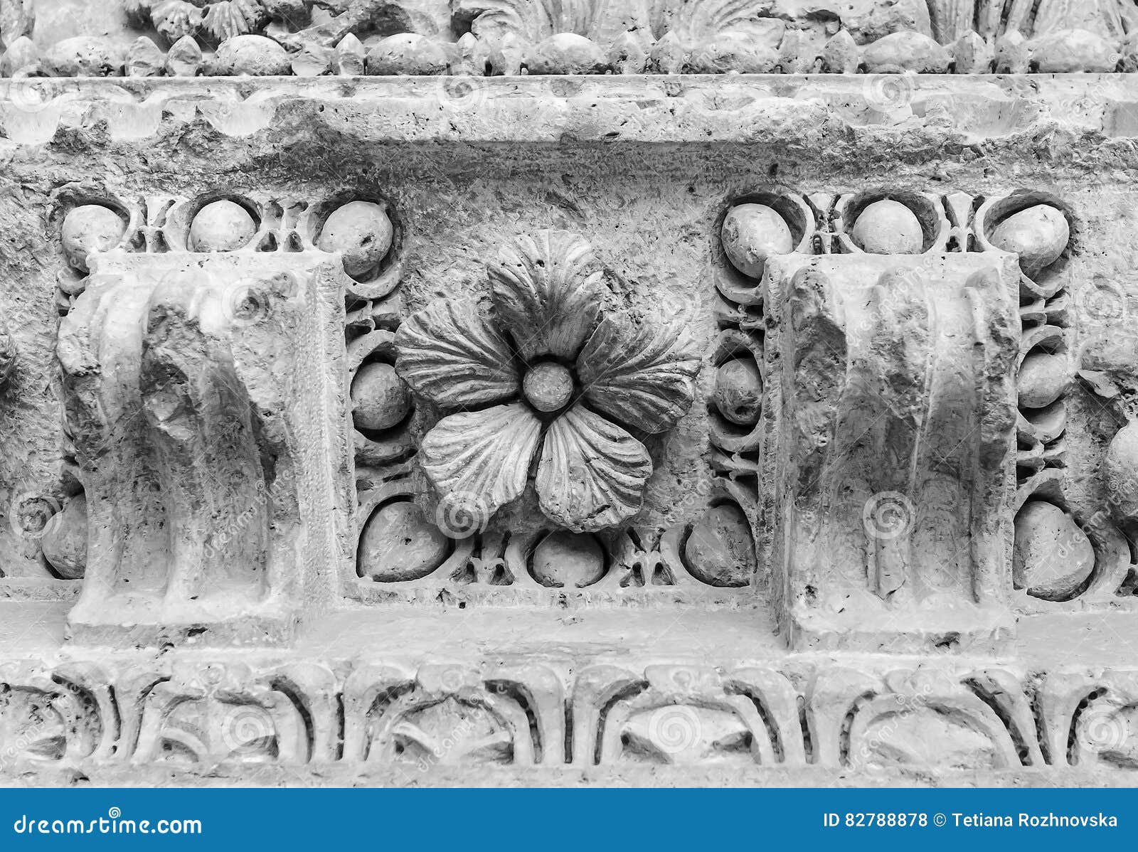 Architectural fretwork. stock photo. Image of arch, basrelief - 82788878