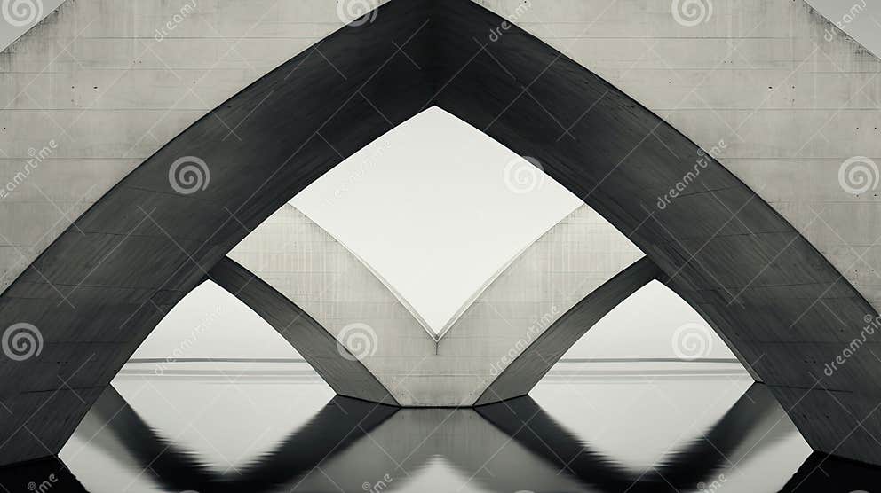 Architectural Grey Geometry Stock Illustration - Illustration of ...