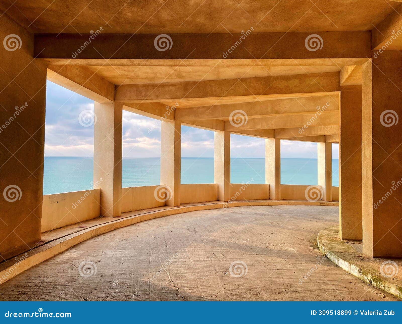 Harmony Of Architectural Ceiling Stiffeners In Abstract Form Royalty ...