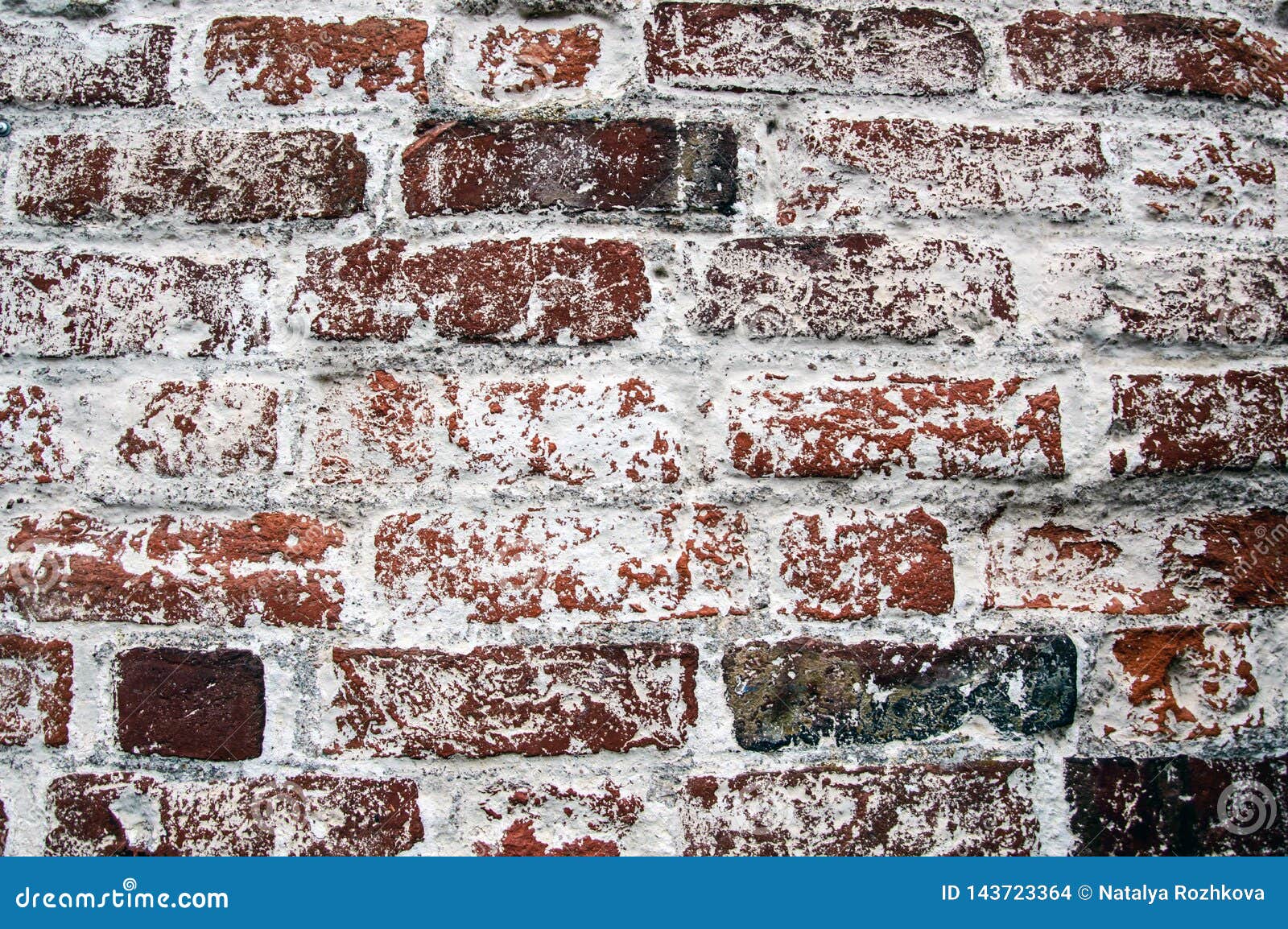 Solid Background of Vintage Brick Wall, Texture of Historical Bricks of ...