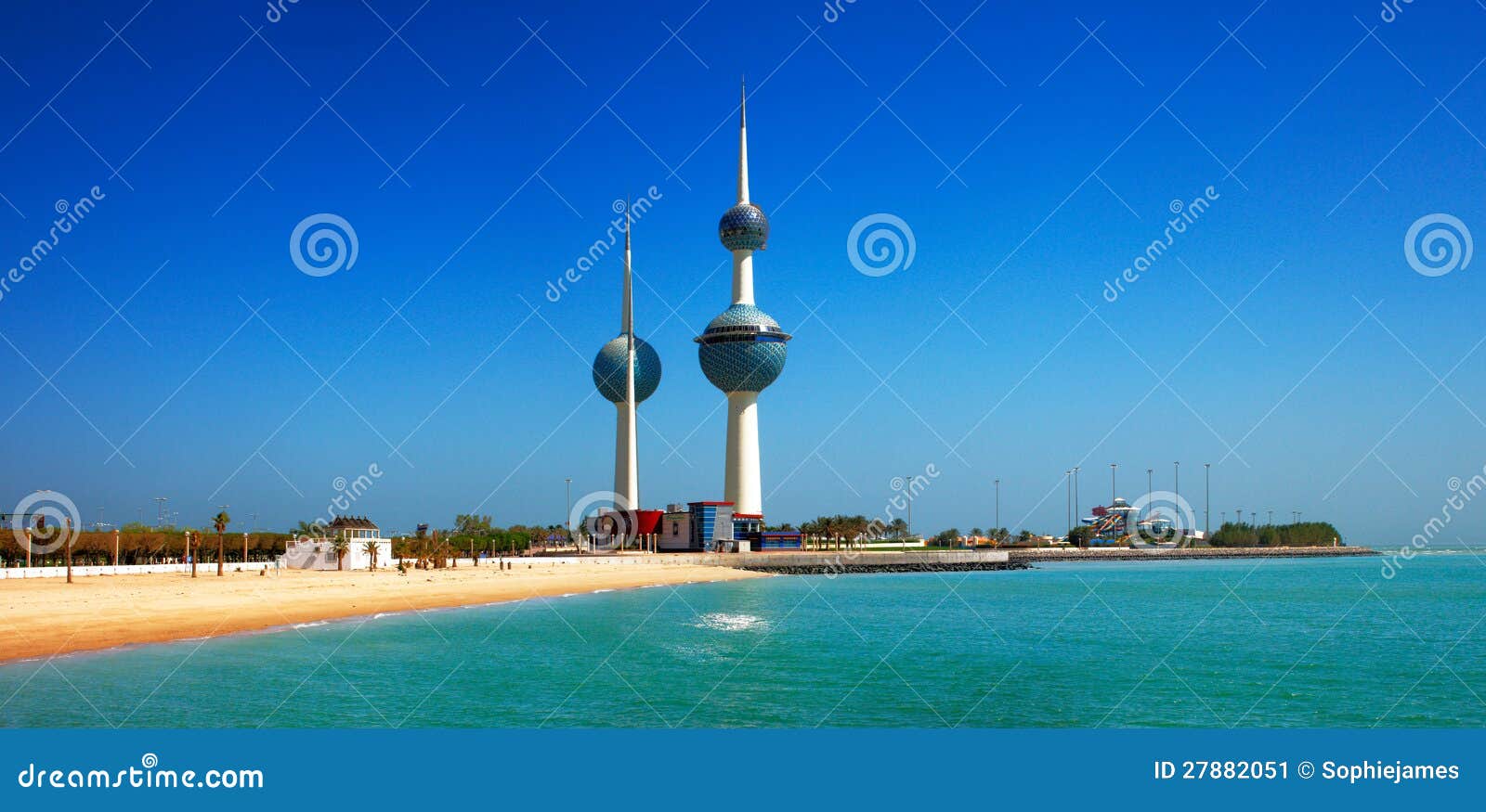 Architectural Icons of the Kuwait City Editorial Photo - Image of islam ...