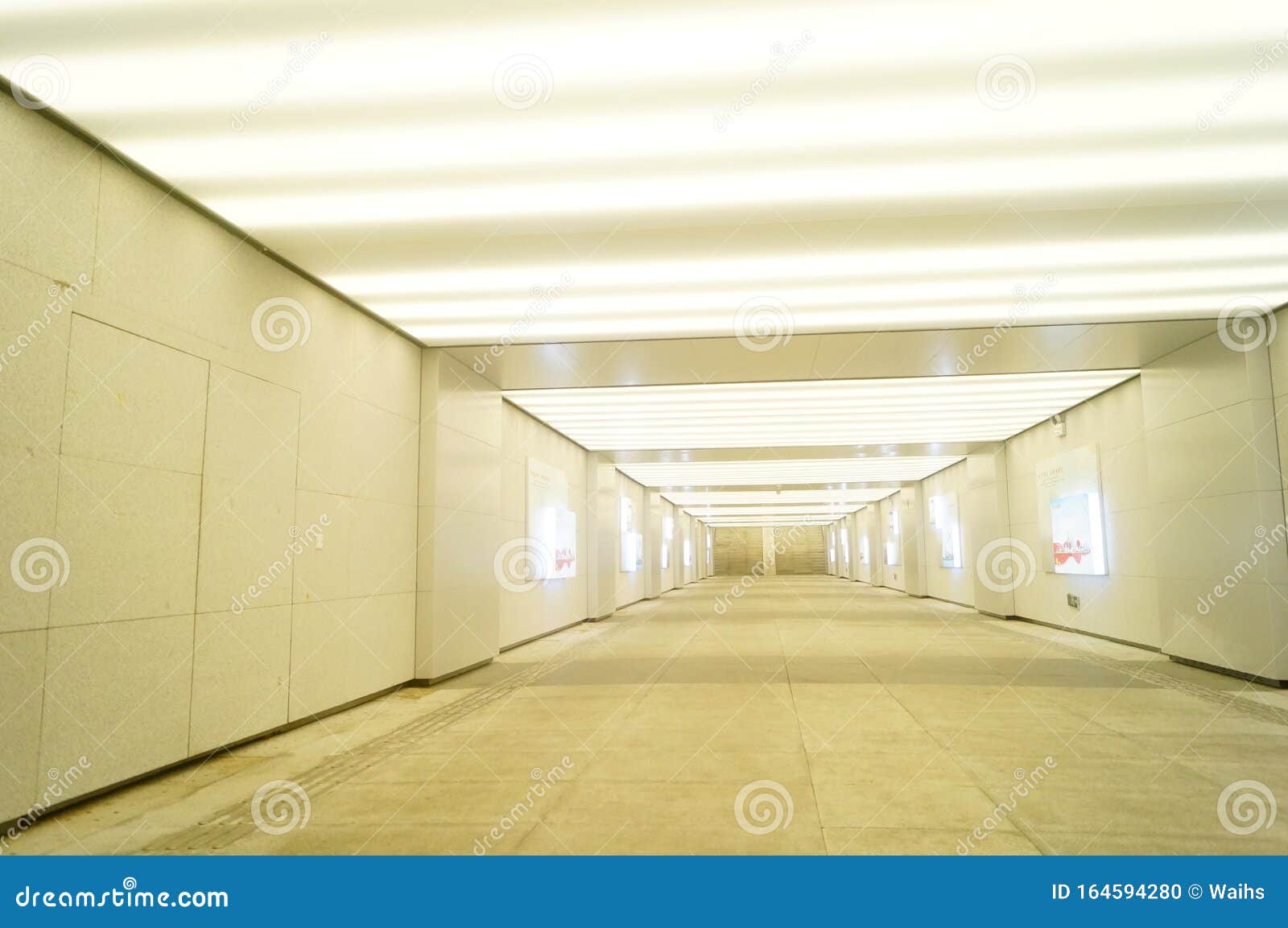 The Architectural Landscape of the Underground Passage Editorial Image ...