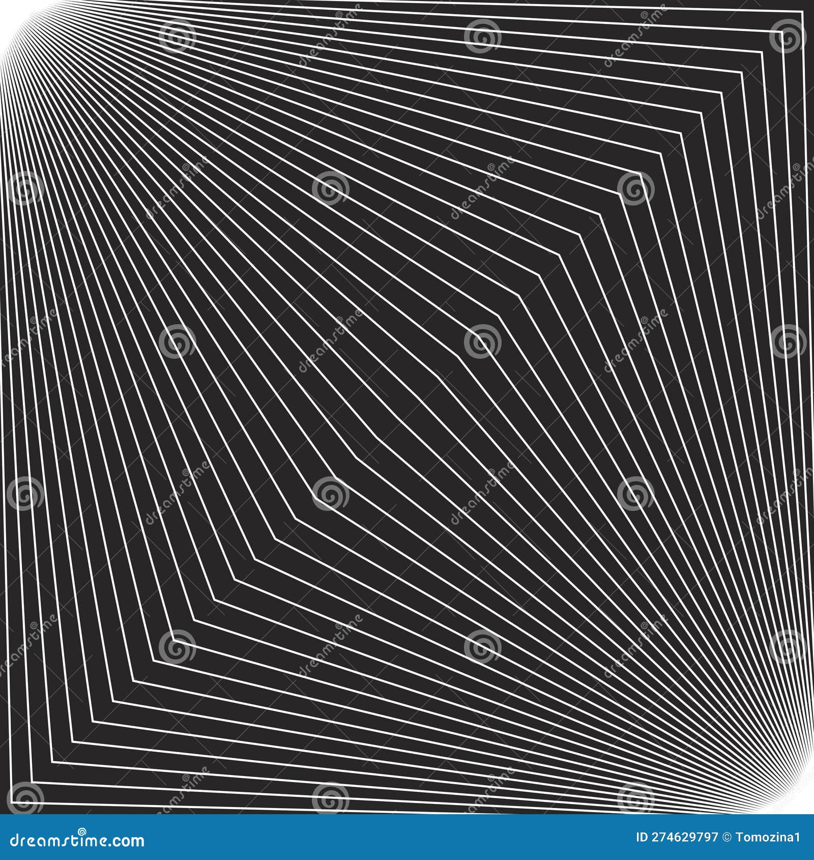 Architectural Line Optical Illusion Background, Backdrop Stock Vector ...