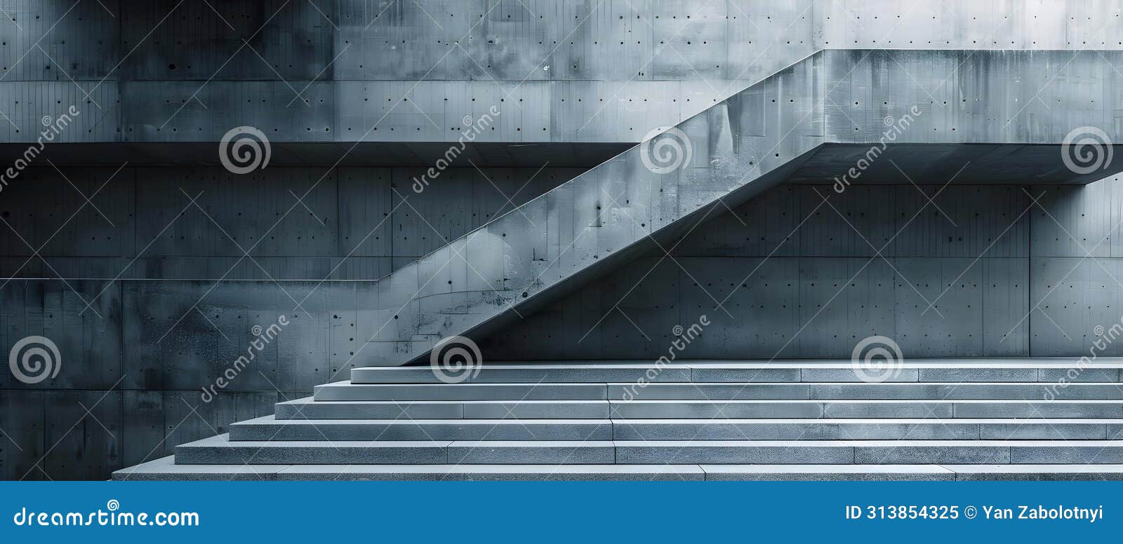 Architectural Minimalism: Strength and Balance in Concrete. Concept ...