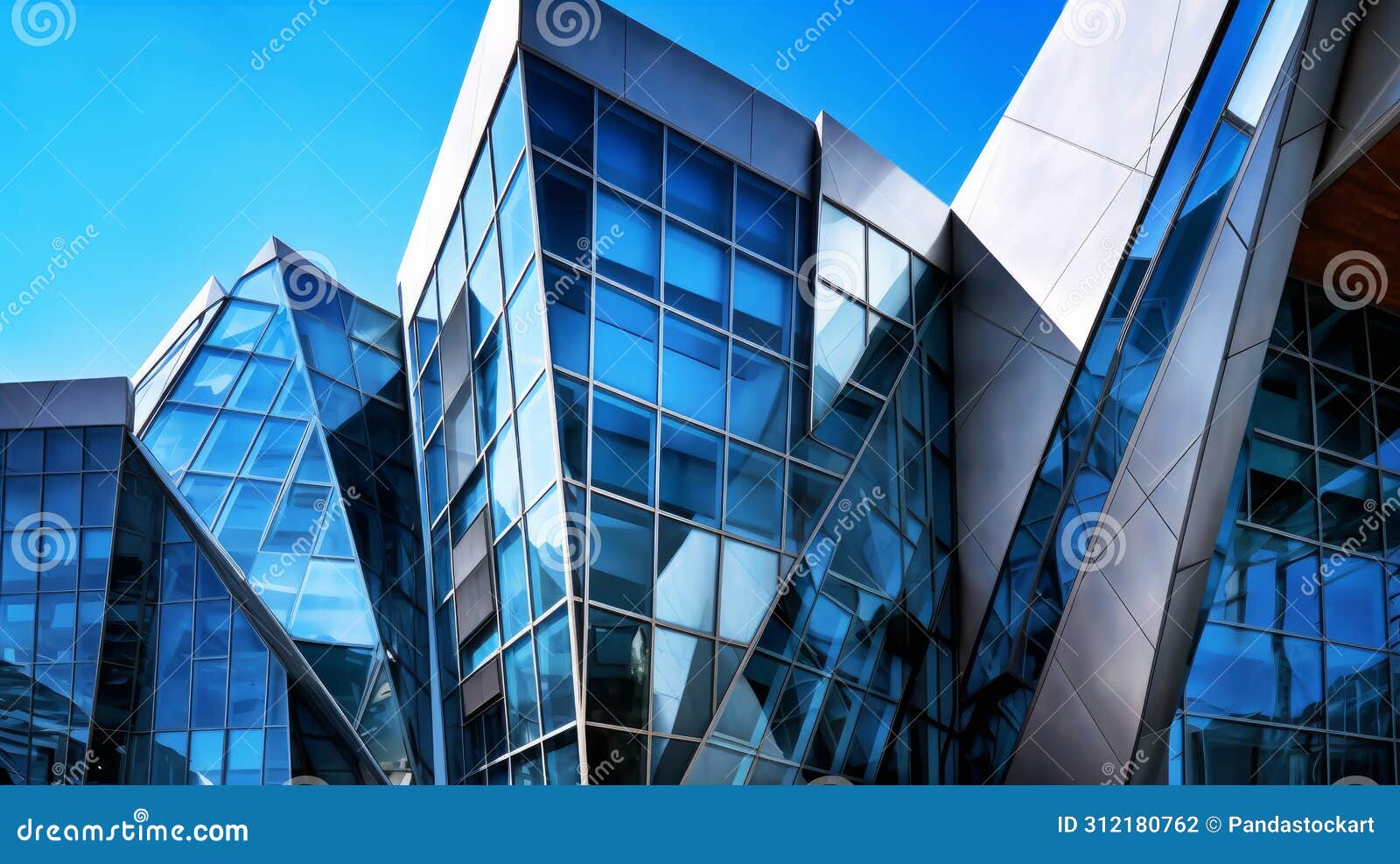Architectural Modern Abstraction with Emphasizing Unique Shapes and ...