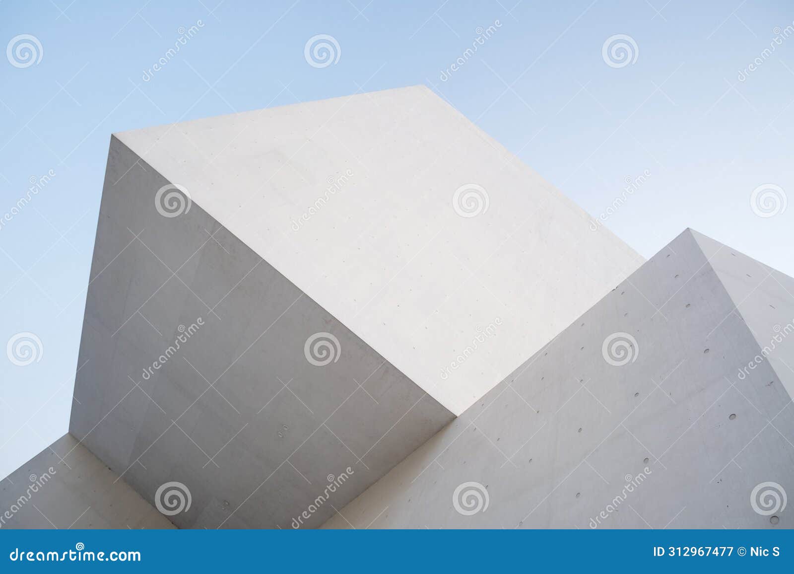 The Architectural of Modern Art Museums Stock Image - Image of ...