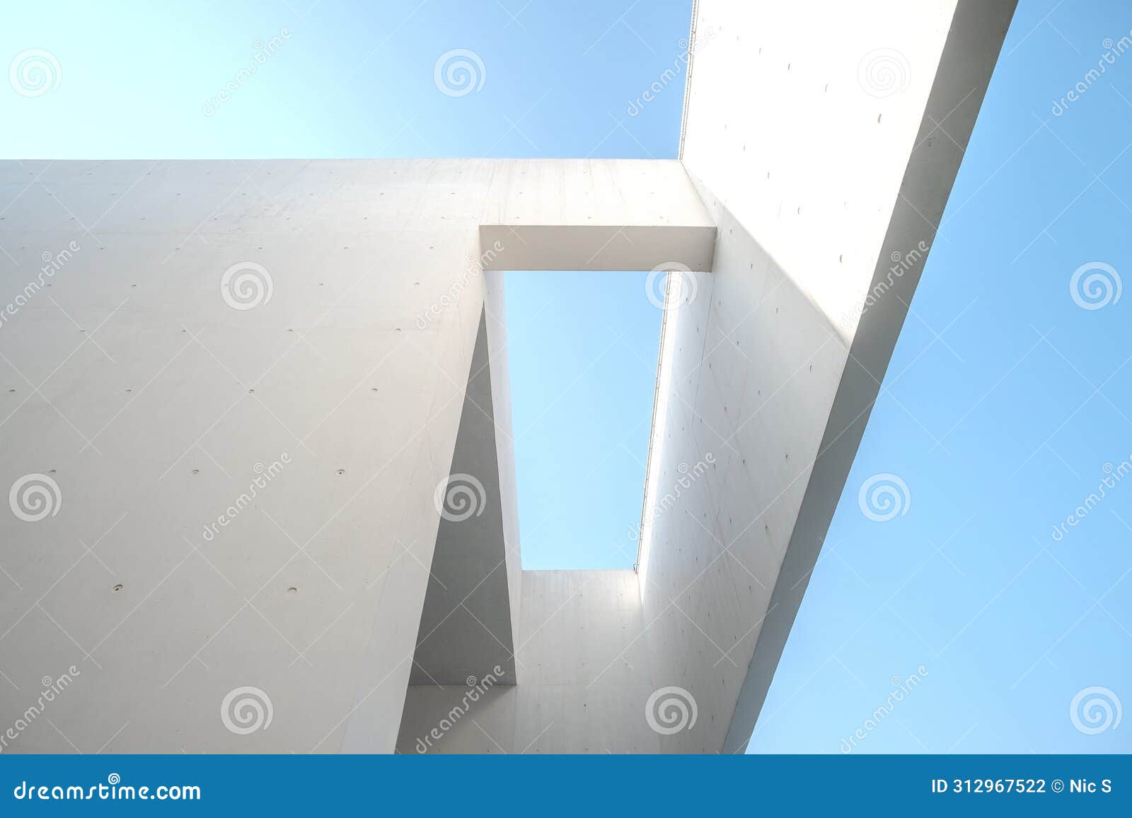 The Architectural of Modern Art Museums Stock Photo - Image of blue ...