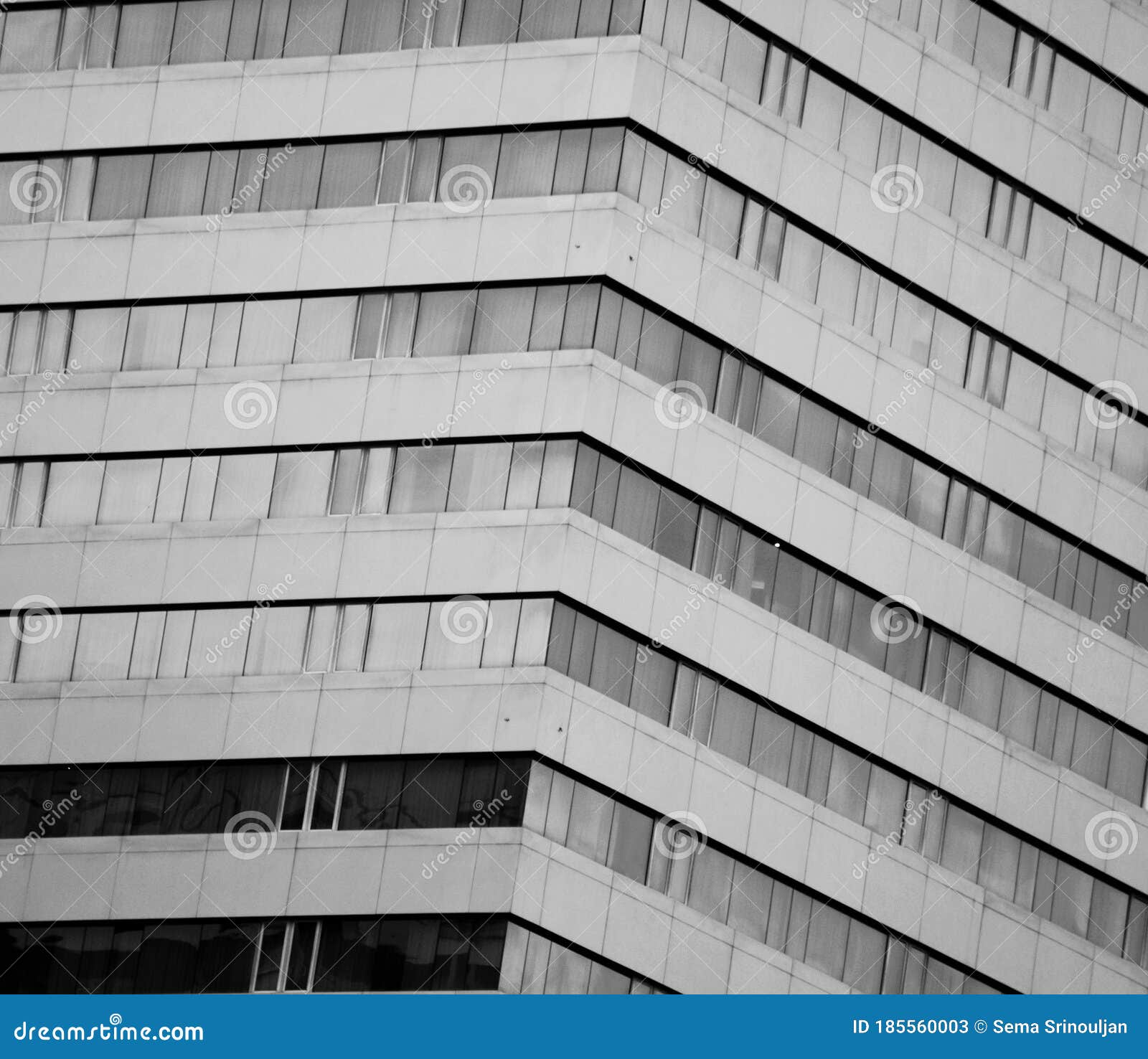 Architectural of Modern Building Pattern. Stock Image - Image of ...