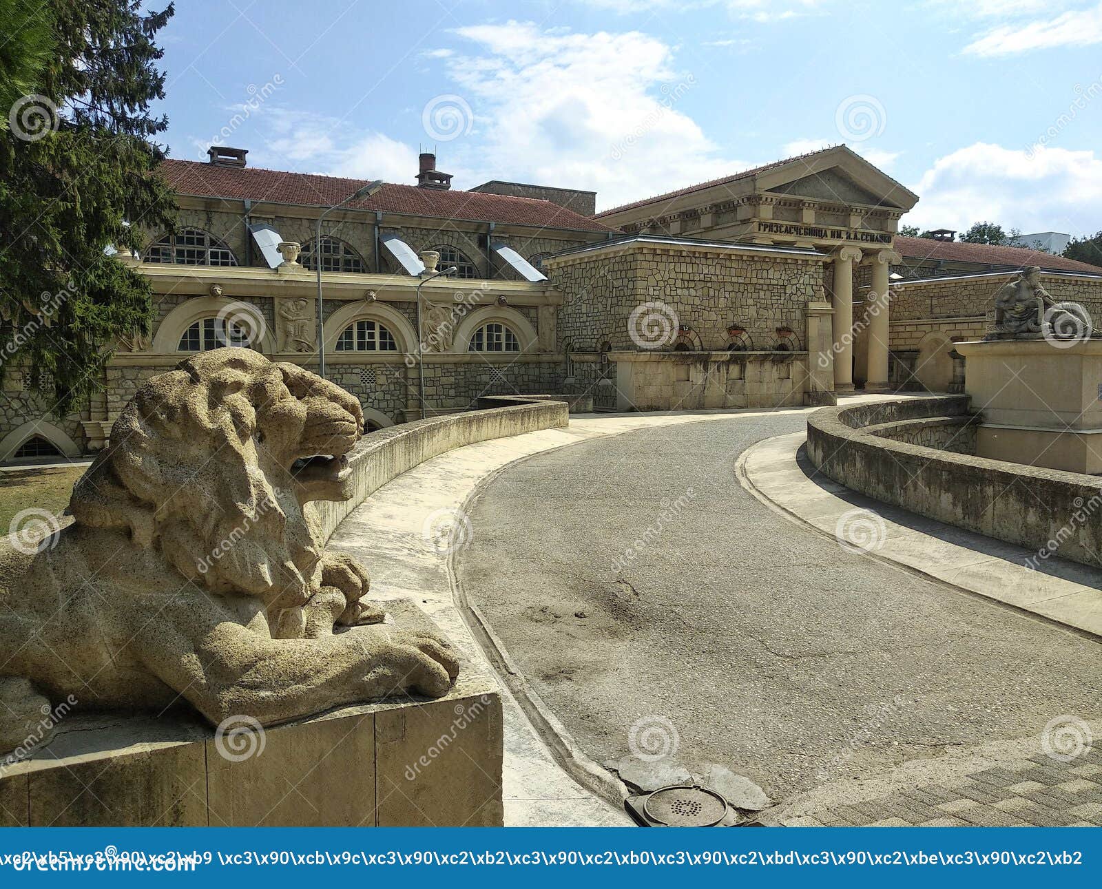 An Architectural Monument, Semashko Mud Bath. Essentuki Stock Image ...