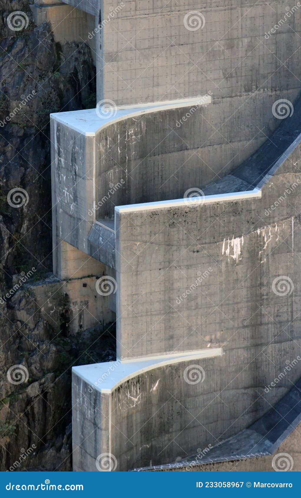 Architectural pattern dam stock image. Image of outdoor - 233058967