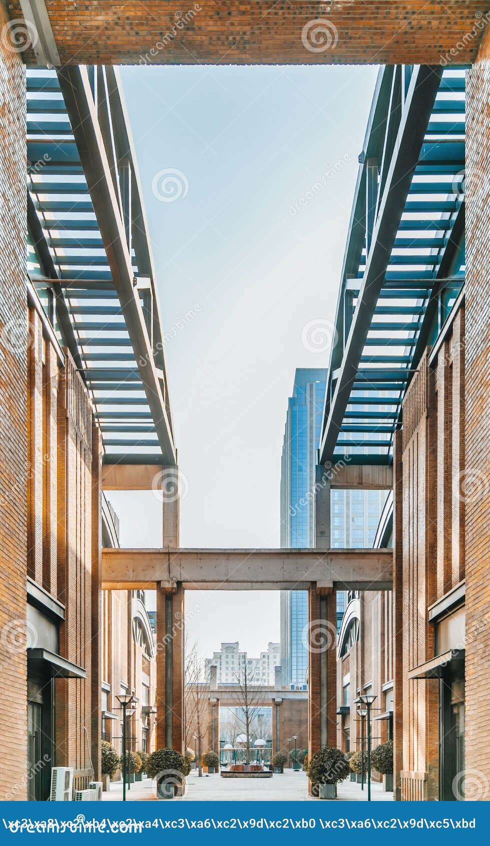 Architectural Photography of Red Brick Structures Stock Photo - Image ...