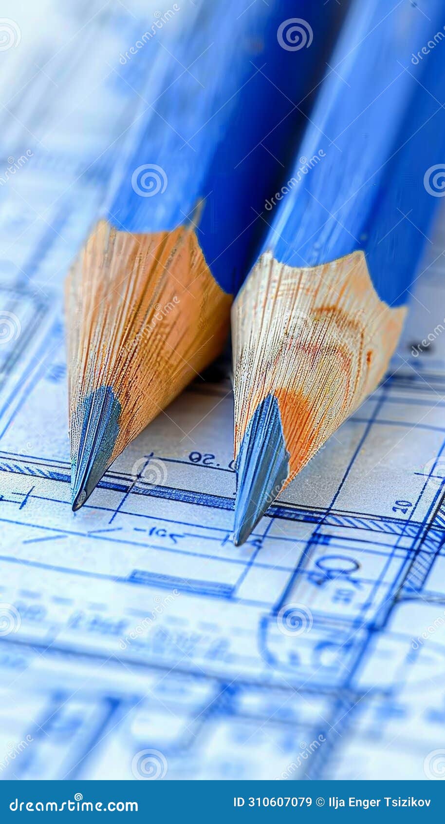 Architectural Plan Roll and Technical Project Drawing for Detailed ...