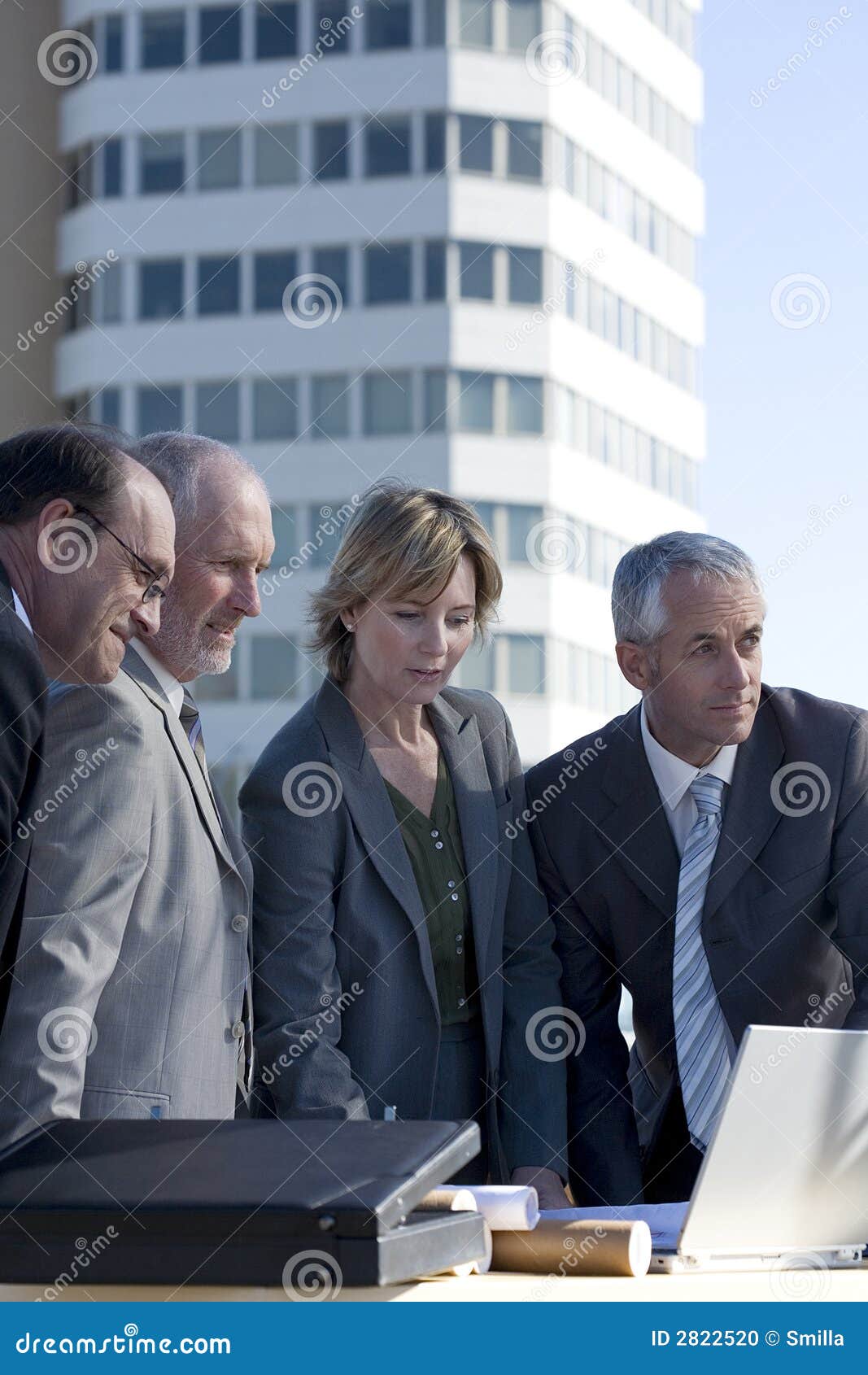 Architectural Planning Team Stock Photo - Image of laptop, people: 2822520