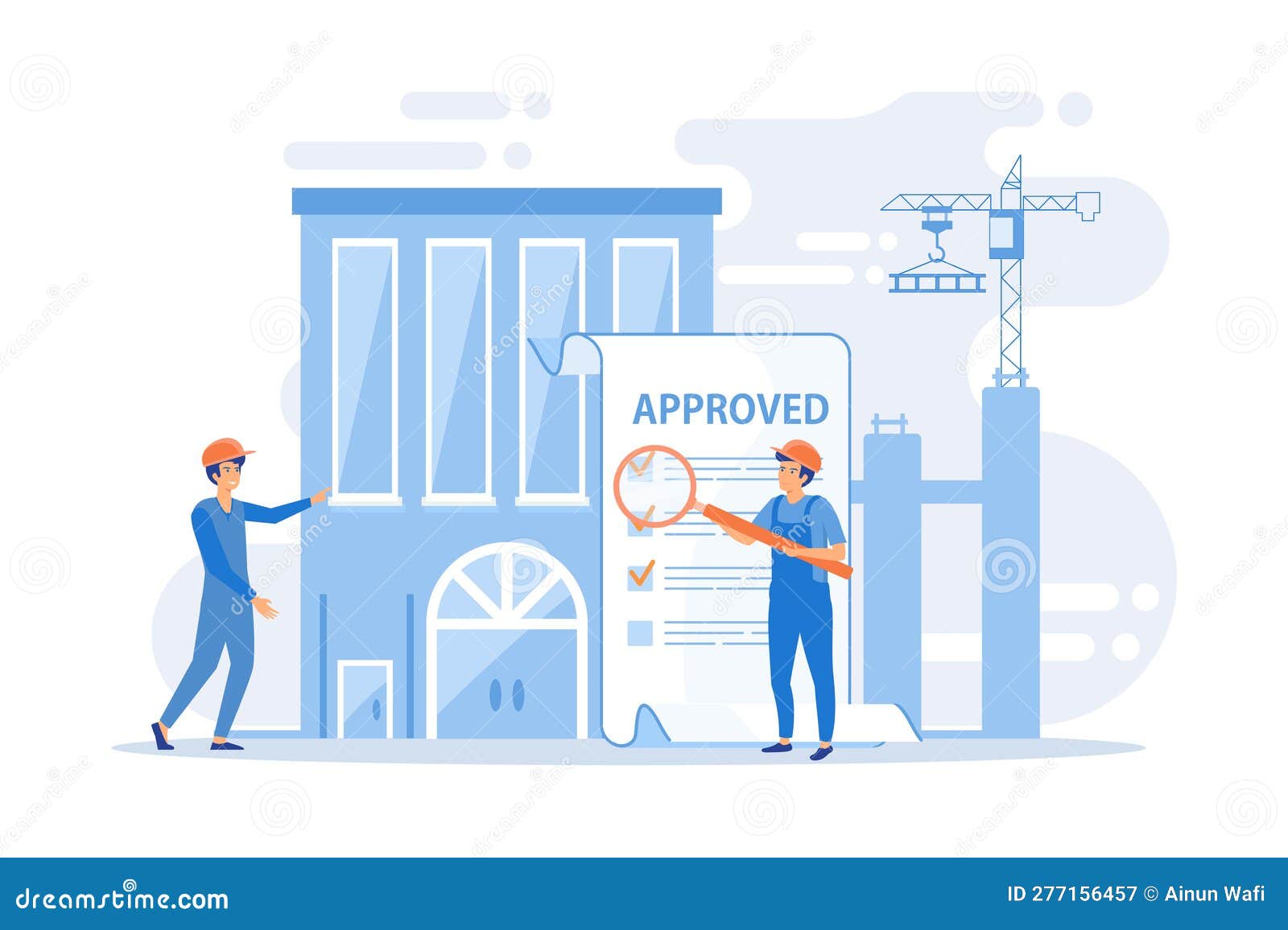 Architectural Project Approval, Safety Check. Construction Quality ...