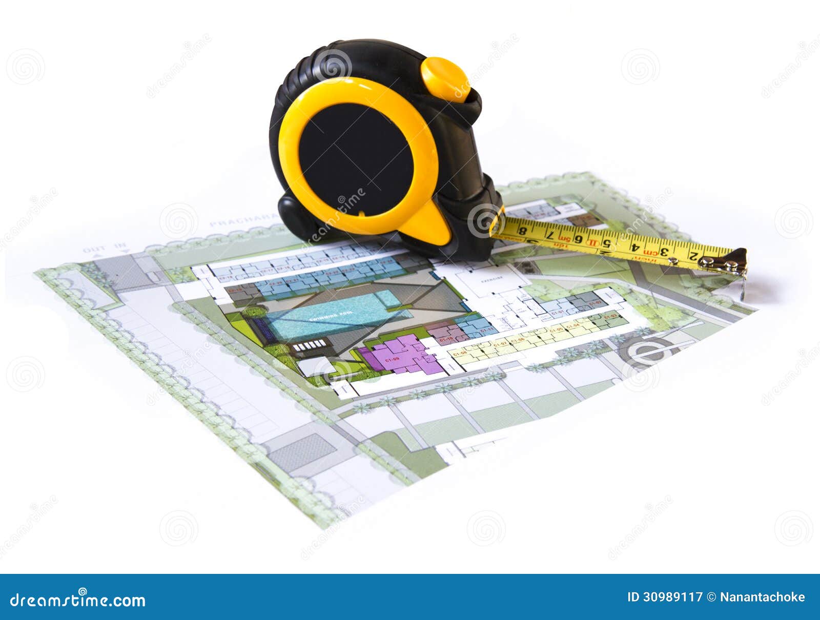 Architectural Project Design Stock Image - Image of arts, exterior ...