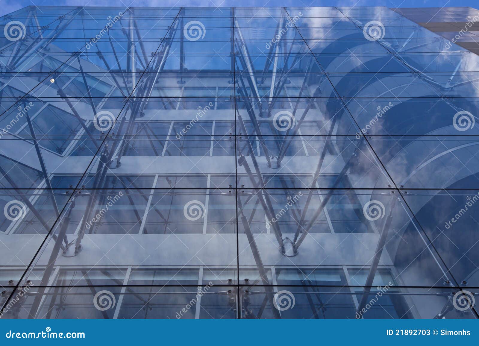 Architectural Reflection stock image. Image of abstract - 21892703