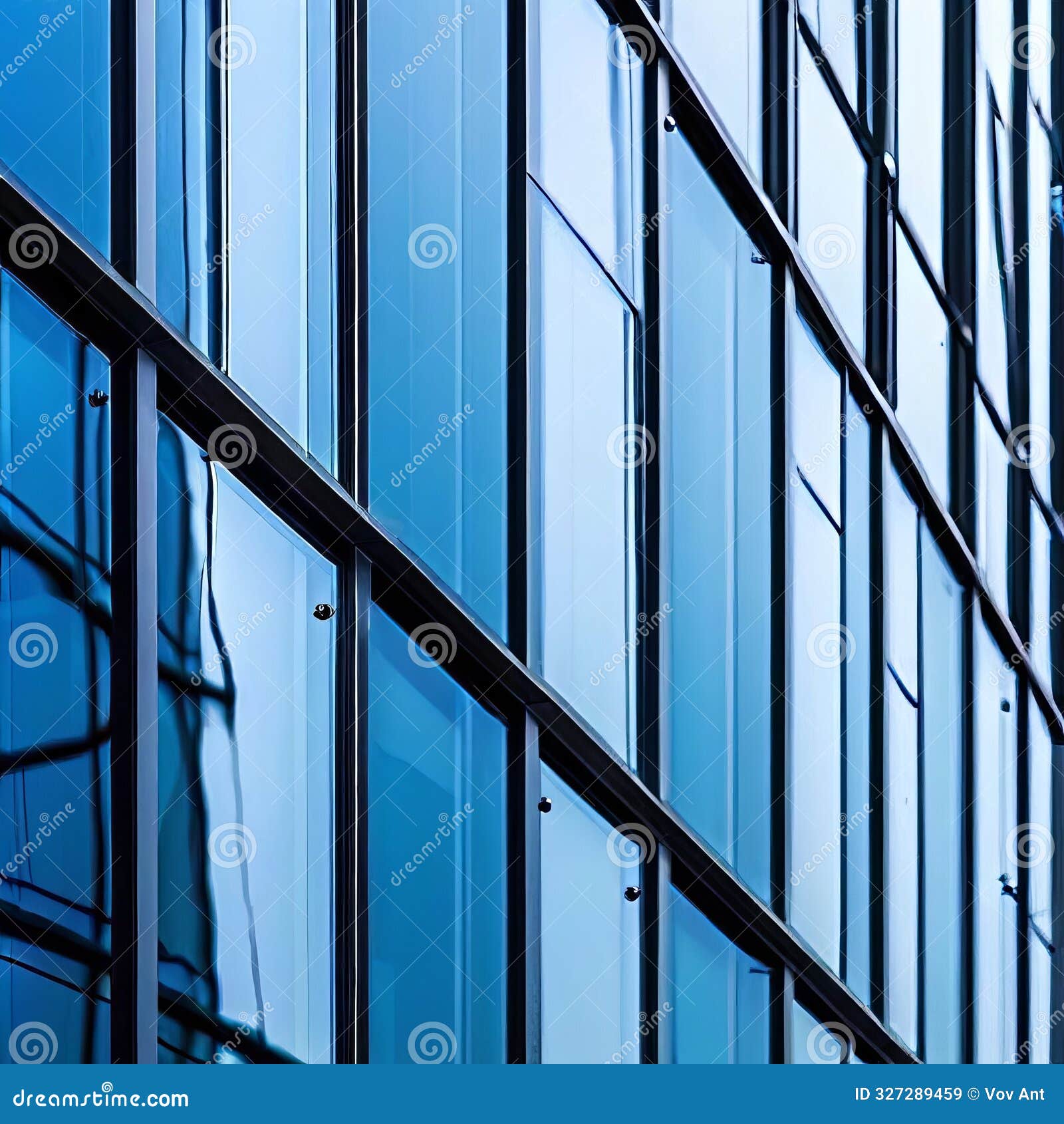 Architectural Reflection a Reflection of Architectural Stock Image ...