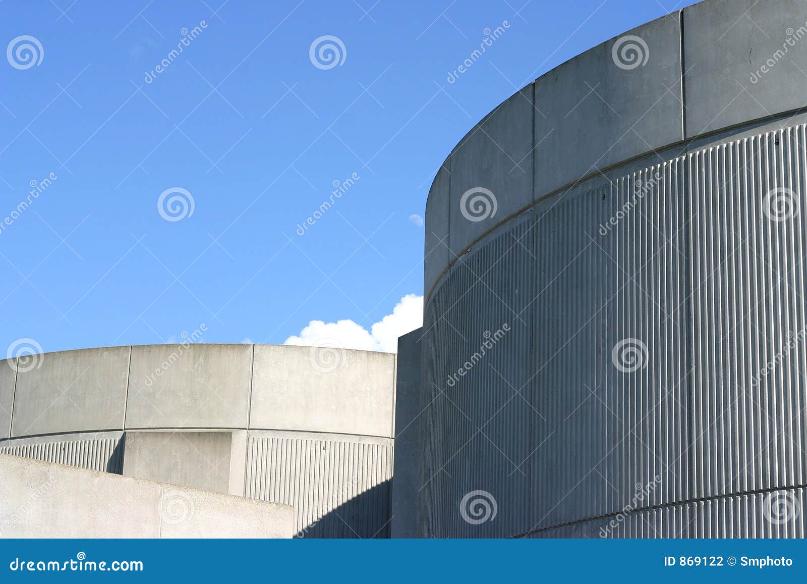 Architectural shapes stock photo. Image of curve, industrial - 869122