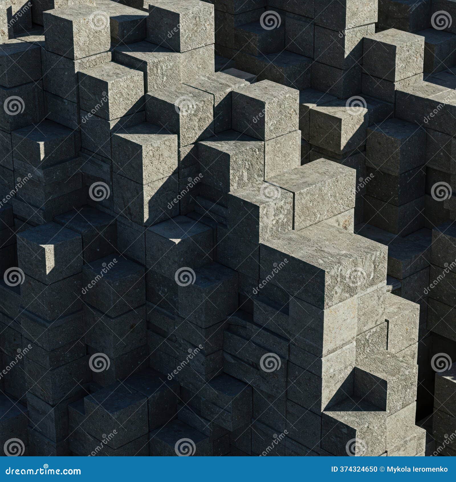 Stone Cubes Royalty-Free Stock Photo | CartoonDealer.com #36738075