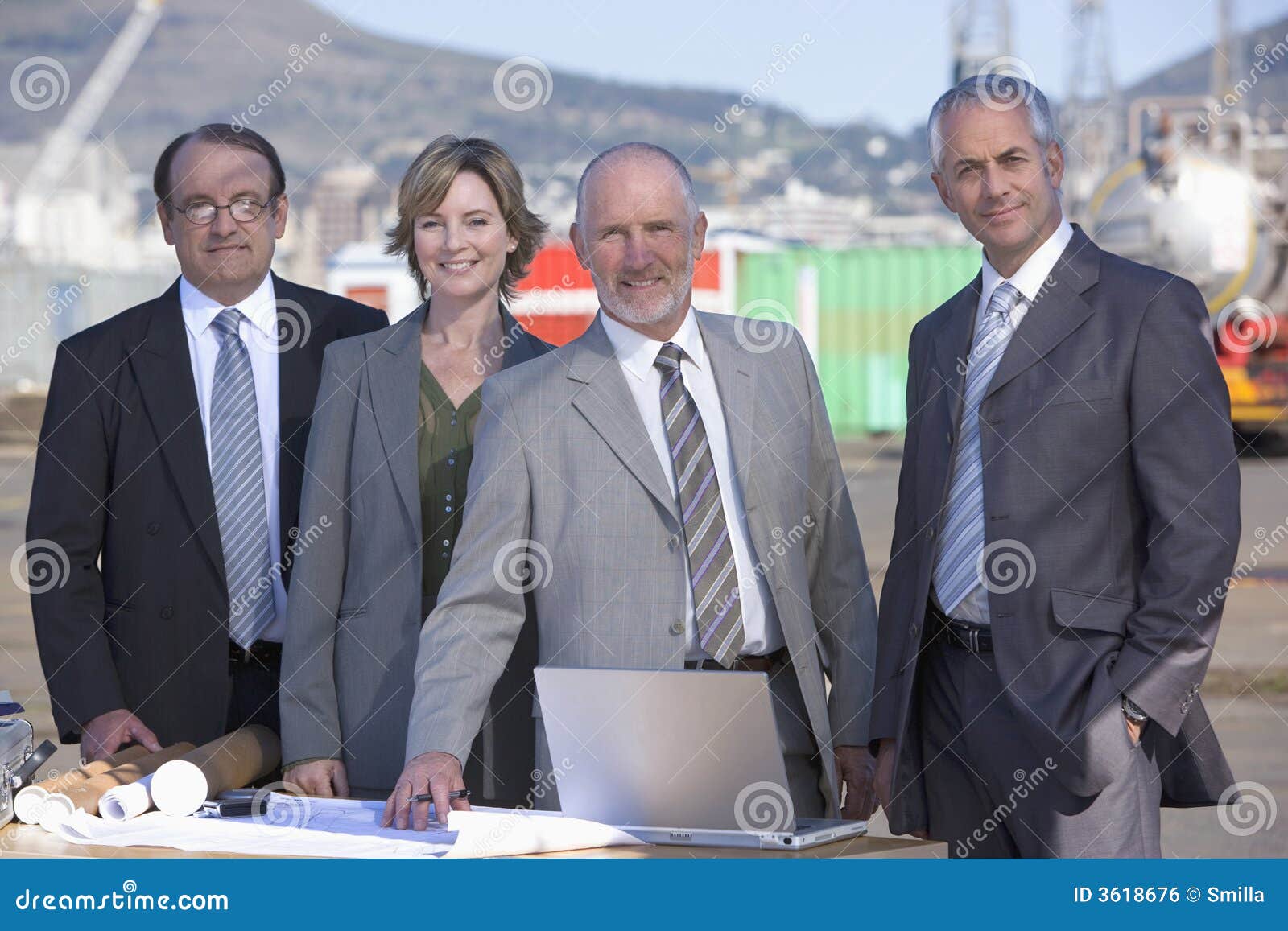 An architectural team stock photo. Image of architecture - 3618676