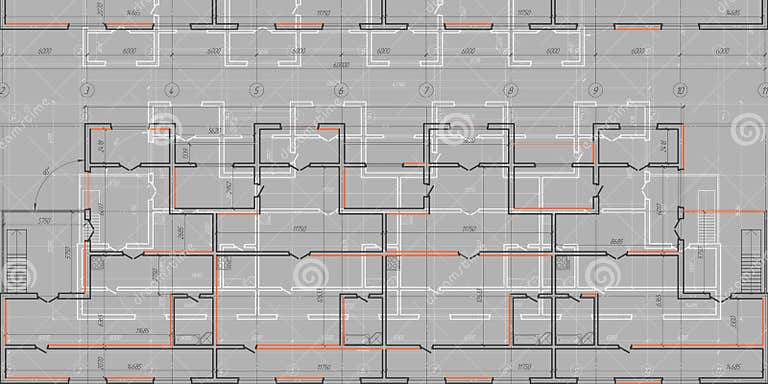 Architectural Technical Drawing .House Plan Project .Engineering Design ...