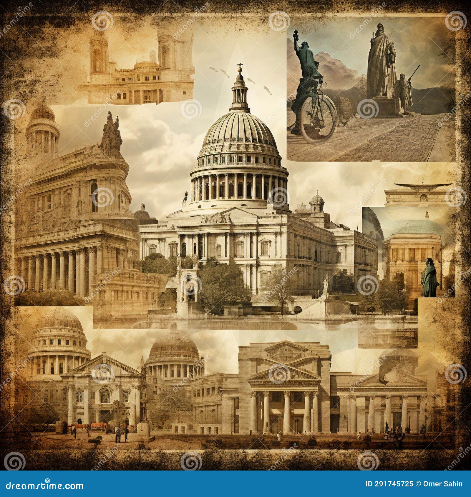 Architectural Time Capsules: Monuments Capturing Historic Eras Stock ...