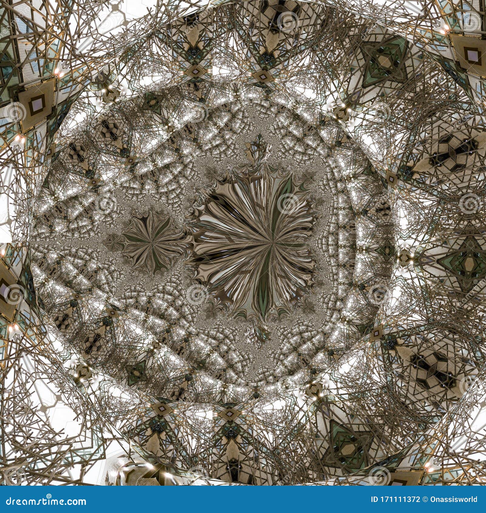 Architectural Tubes Abstract Art Background Stock Illustration ...