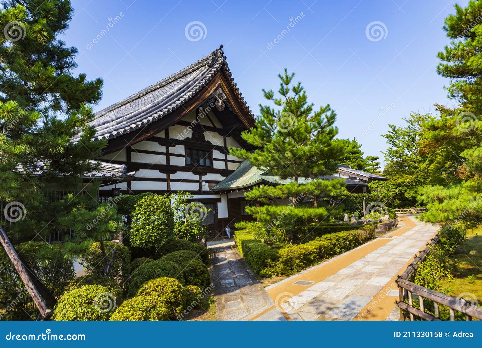 Architectural View of a Temple with a Small Yard Editorial Stock Photo ...