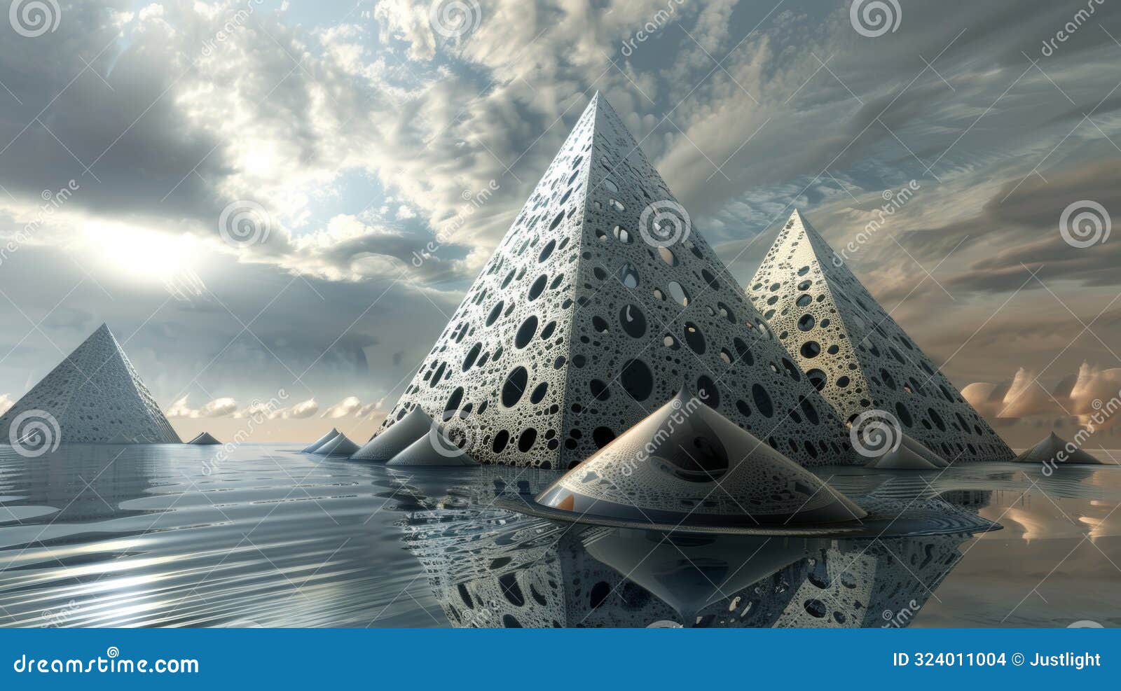 An Architecturalinspired Composition of Experimental Pyramid Structures ...