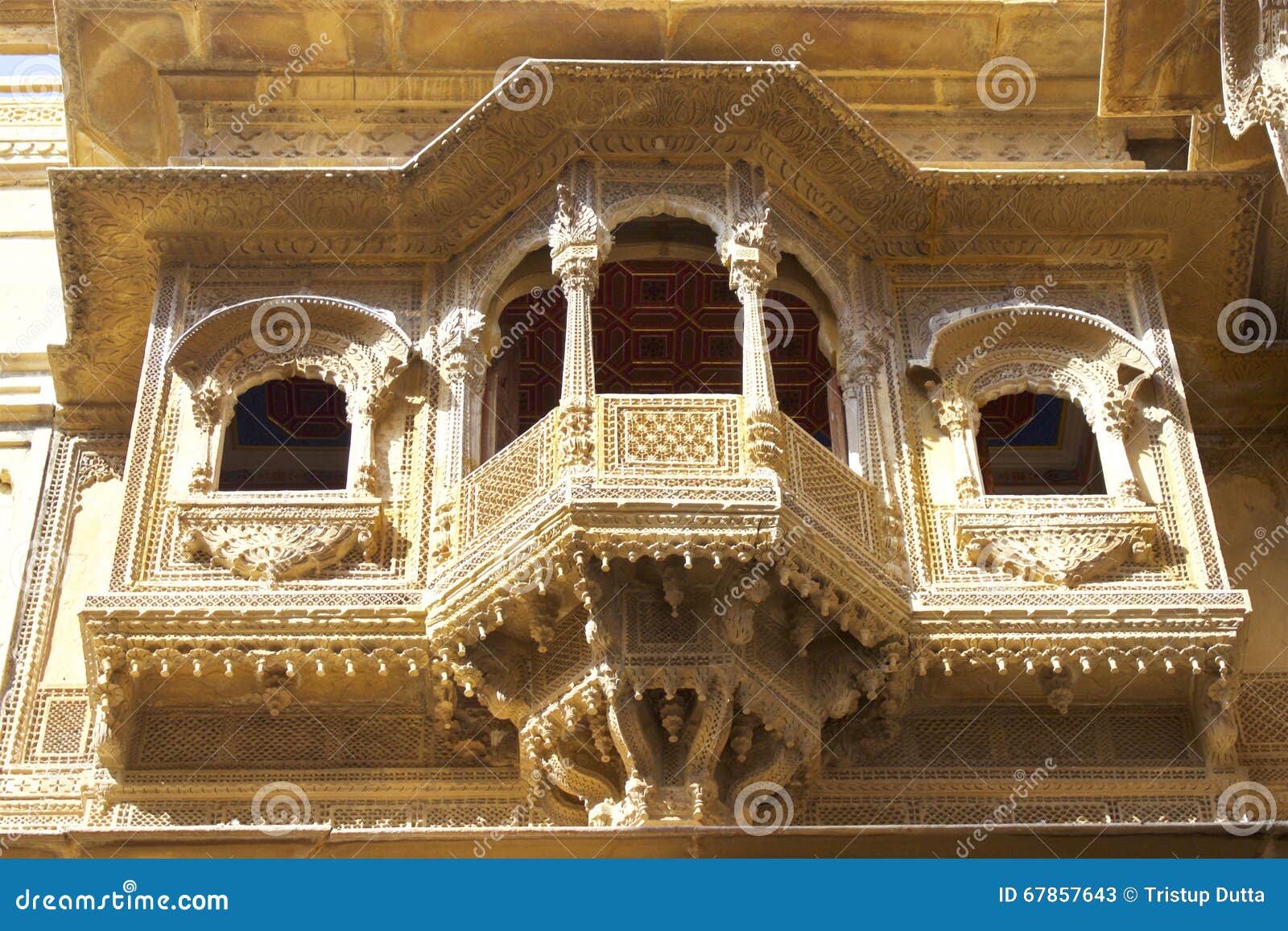 Architecture on a Ancient Haweli Stock Image - Image of design, culture ...