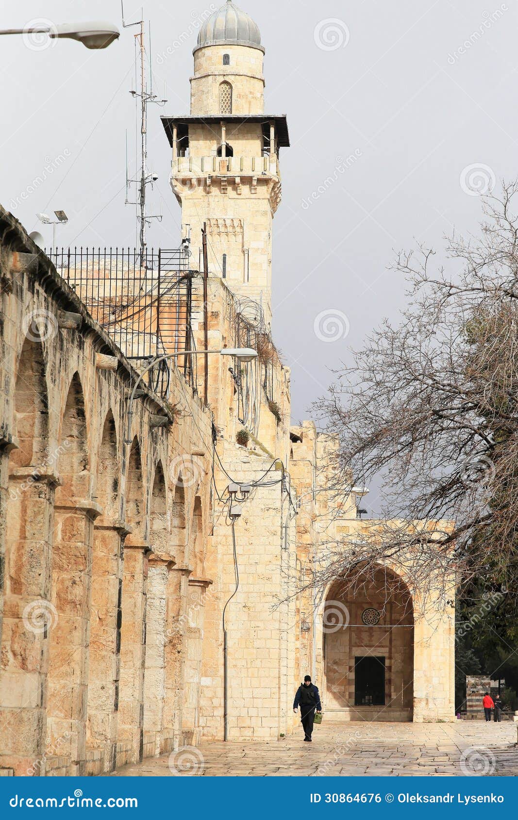 Architecture of Ancient Jerusalem Editorial Photo - Image of meditation ...